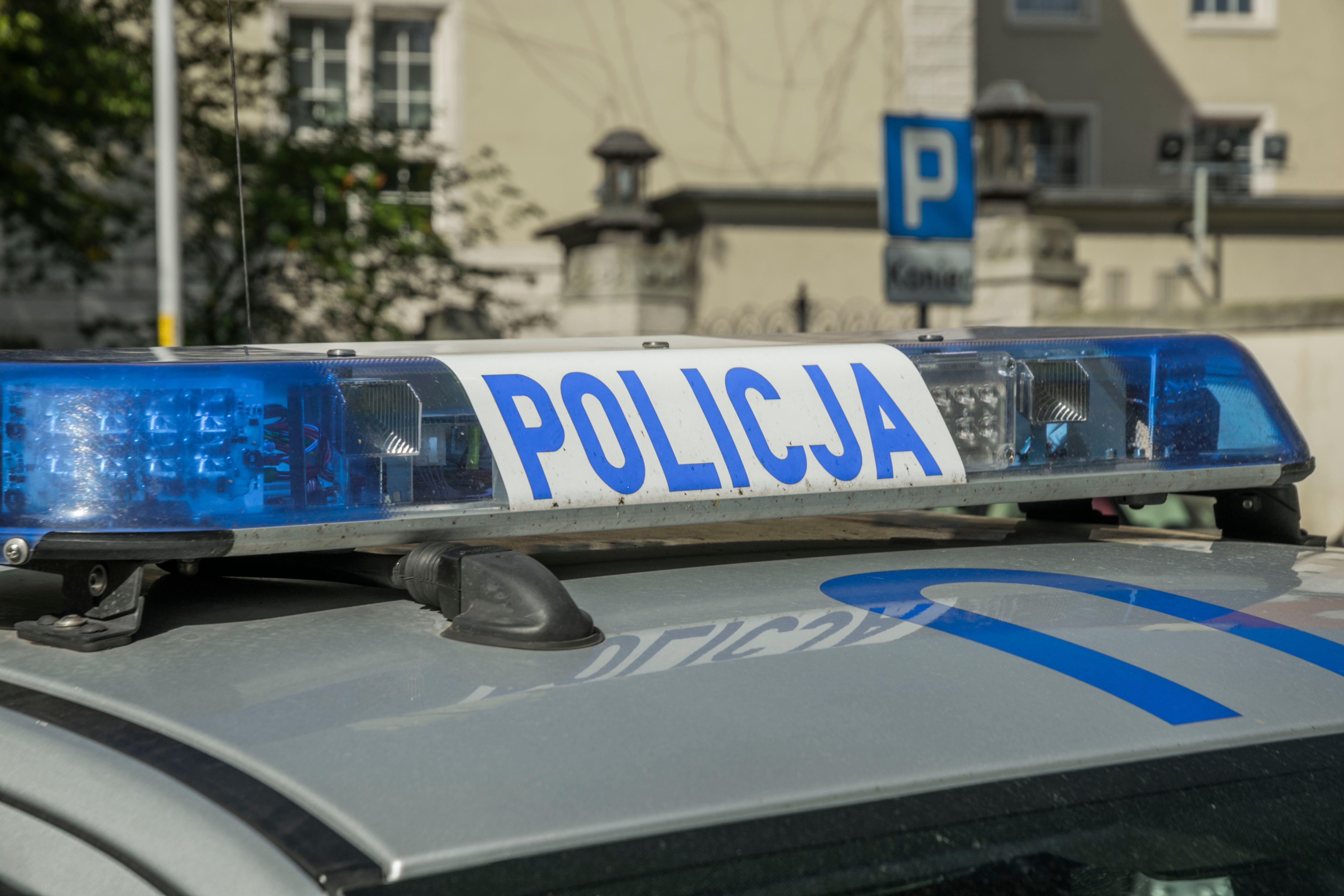 Close-up of Polish Police Car Light Bar · Free Stock Photo