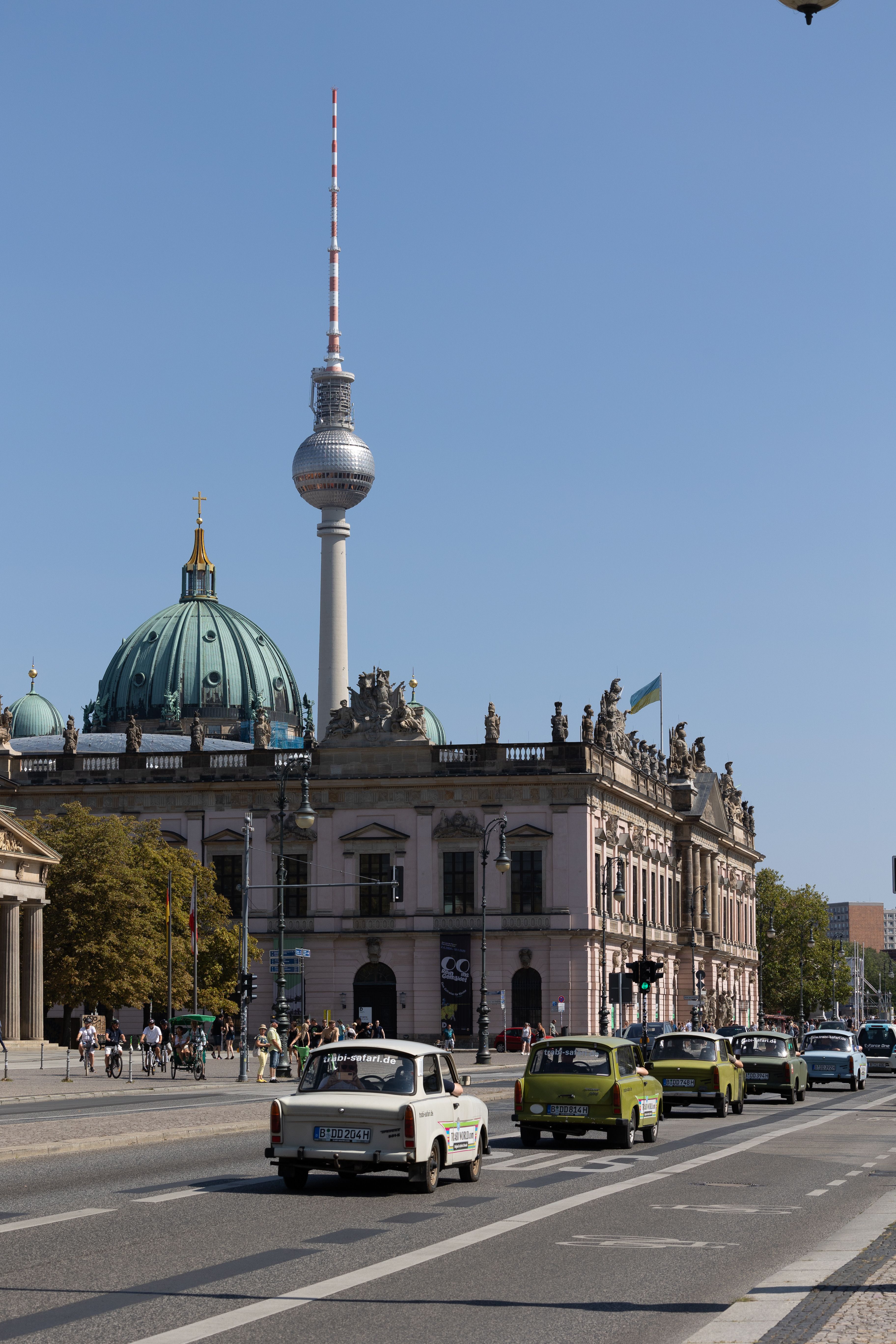 Berlin Cityscape with Berlin TV Tower · Free Stock Photo