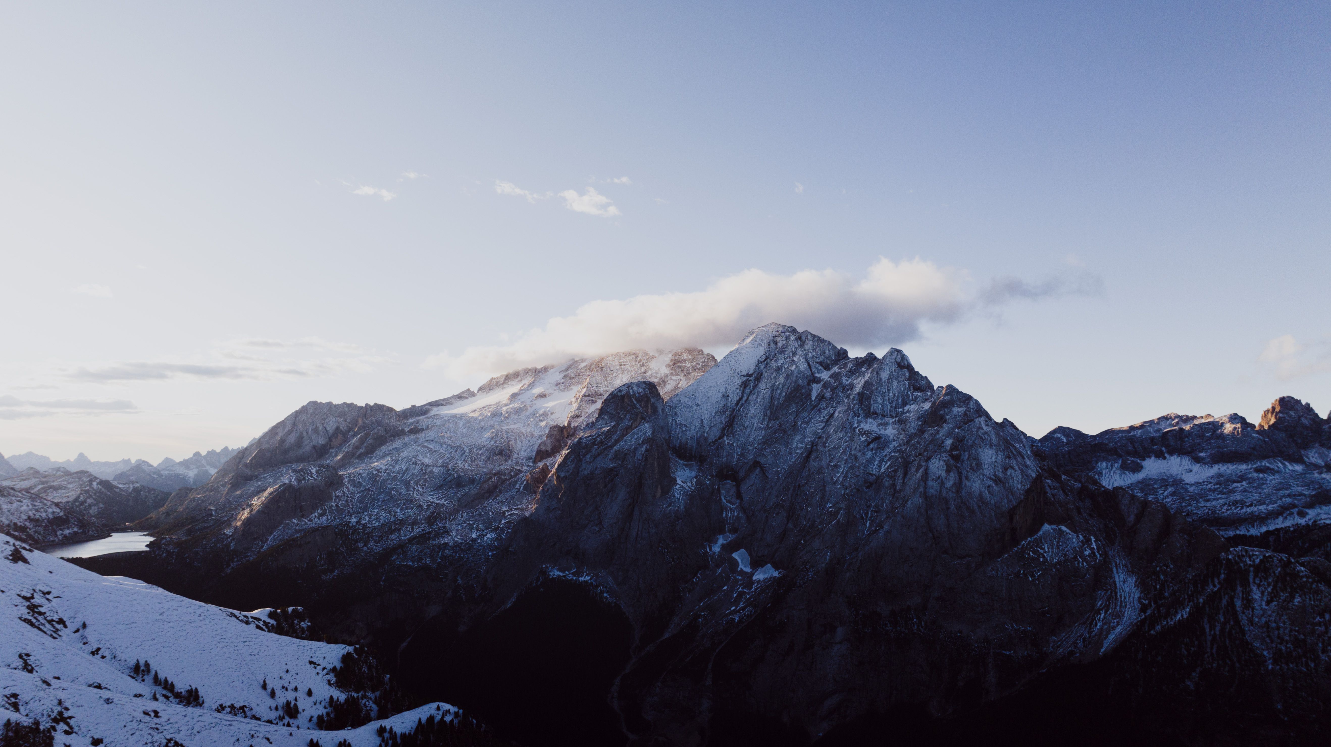 Snow Covered Mountain · Free Stock Photo