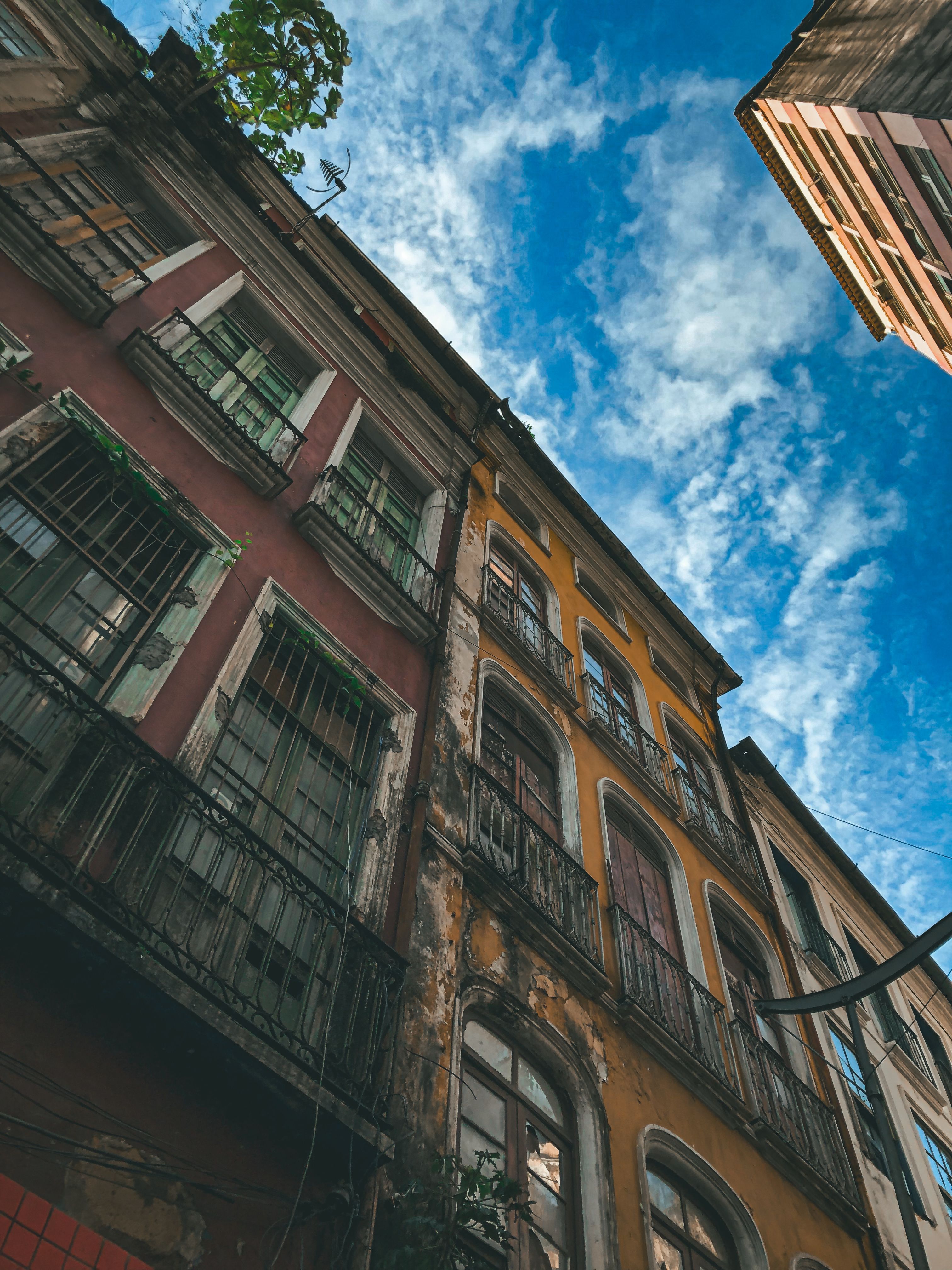 Historic Brazilian Architecture Under Blue Sky · Free Stock Photo
