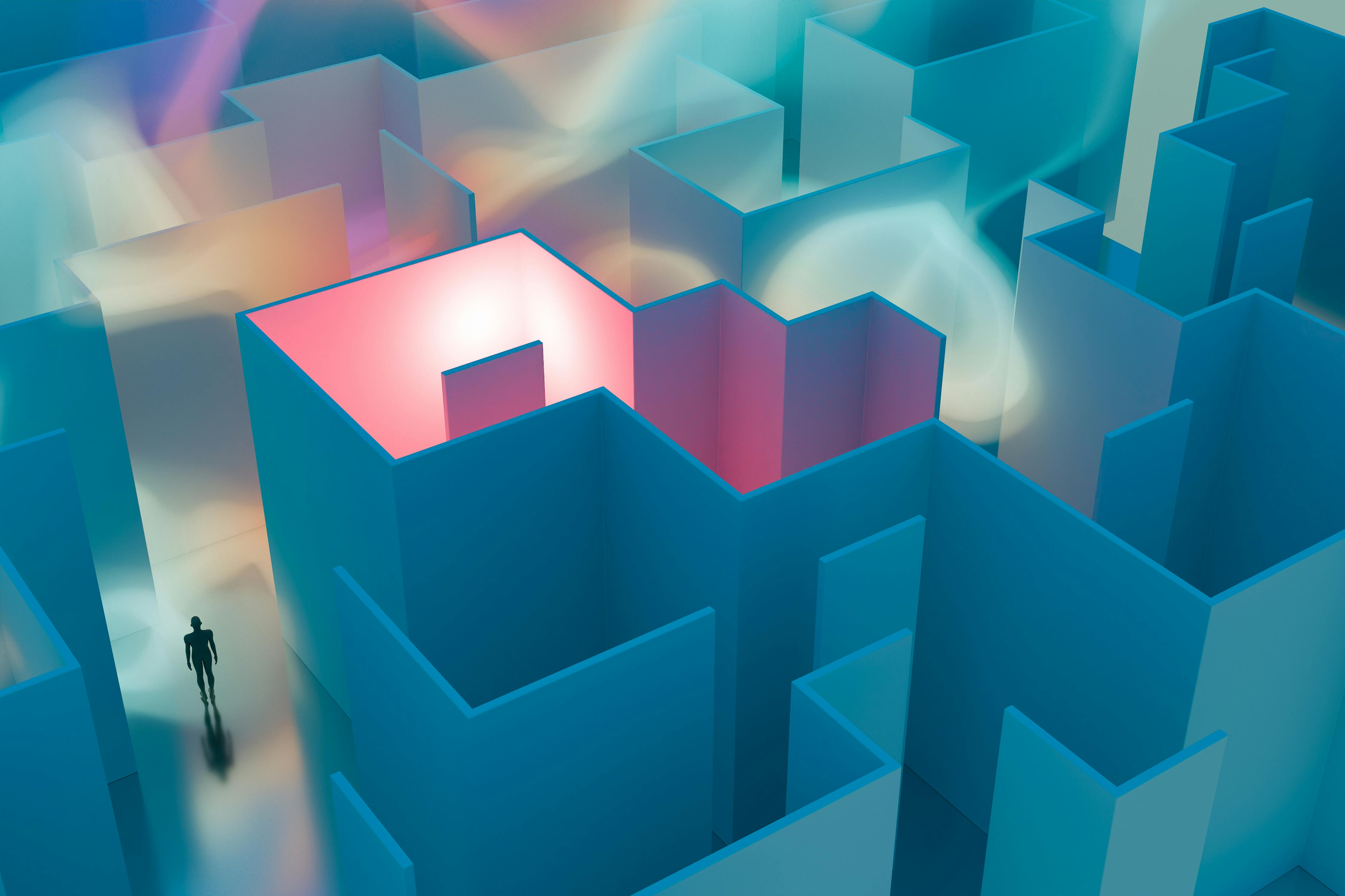 Intricate Abstract 3D Render Sculpture · Free Stock Photo