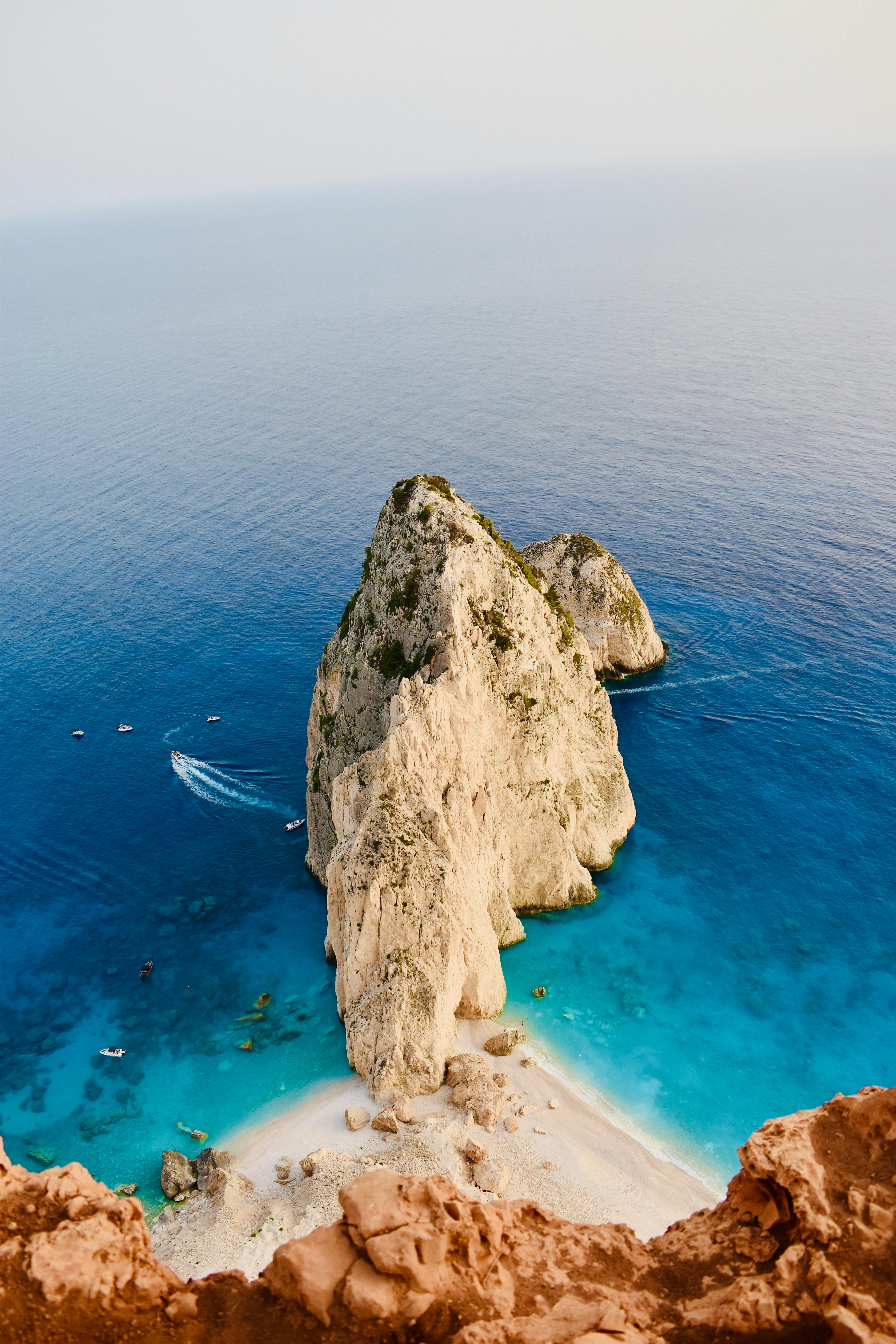 Breathtaking Mizithres Rock Formation in Zakynthos · Free Stock Photo
