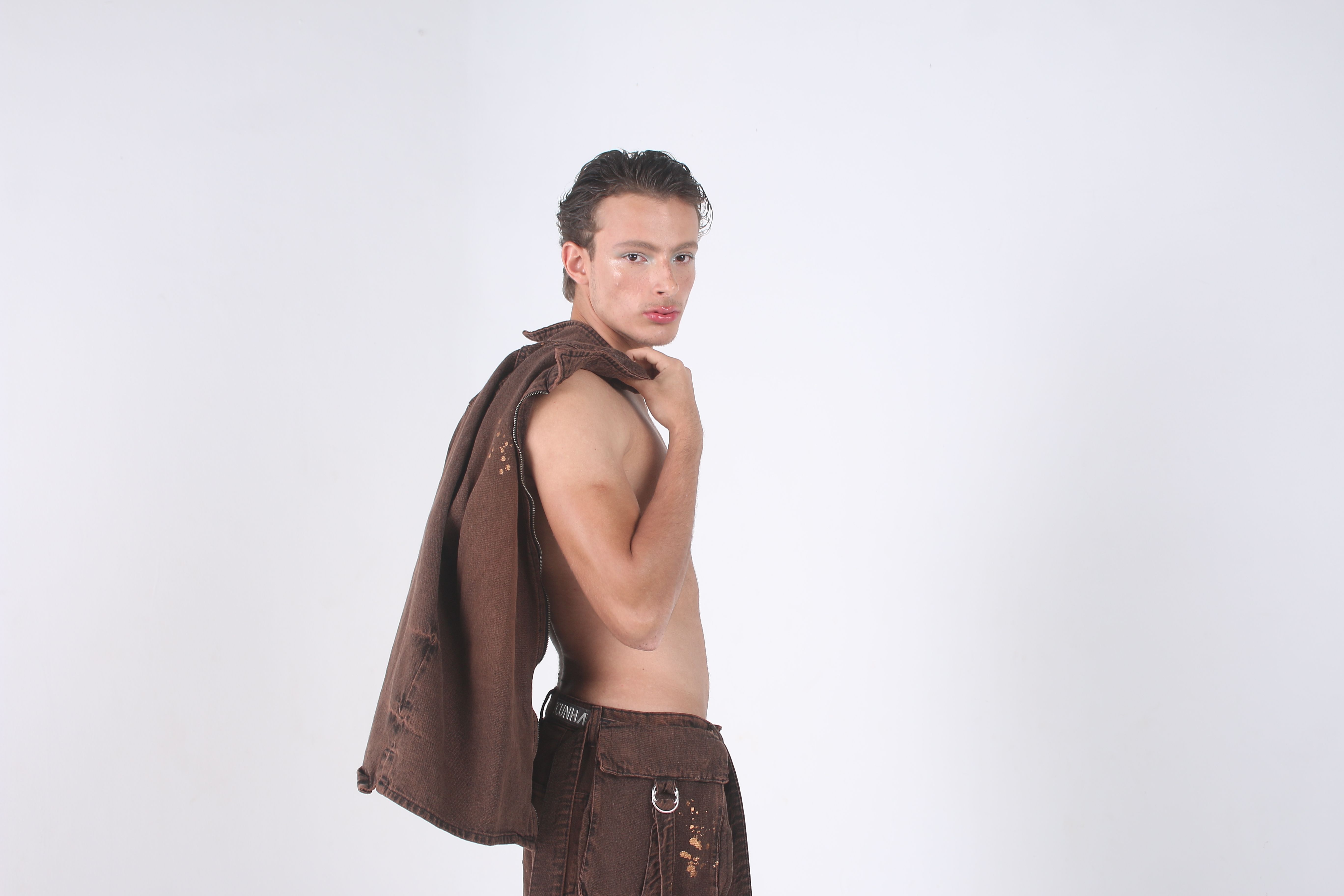 Male Model in Fashion Photography Studio · Free Stock Photo