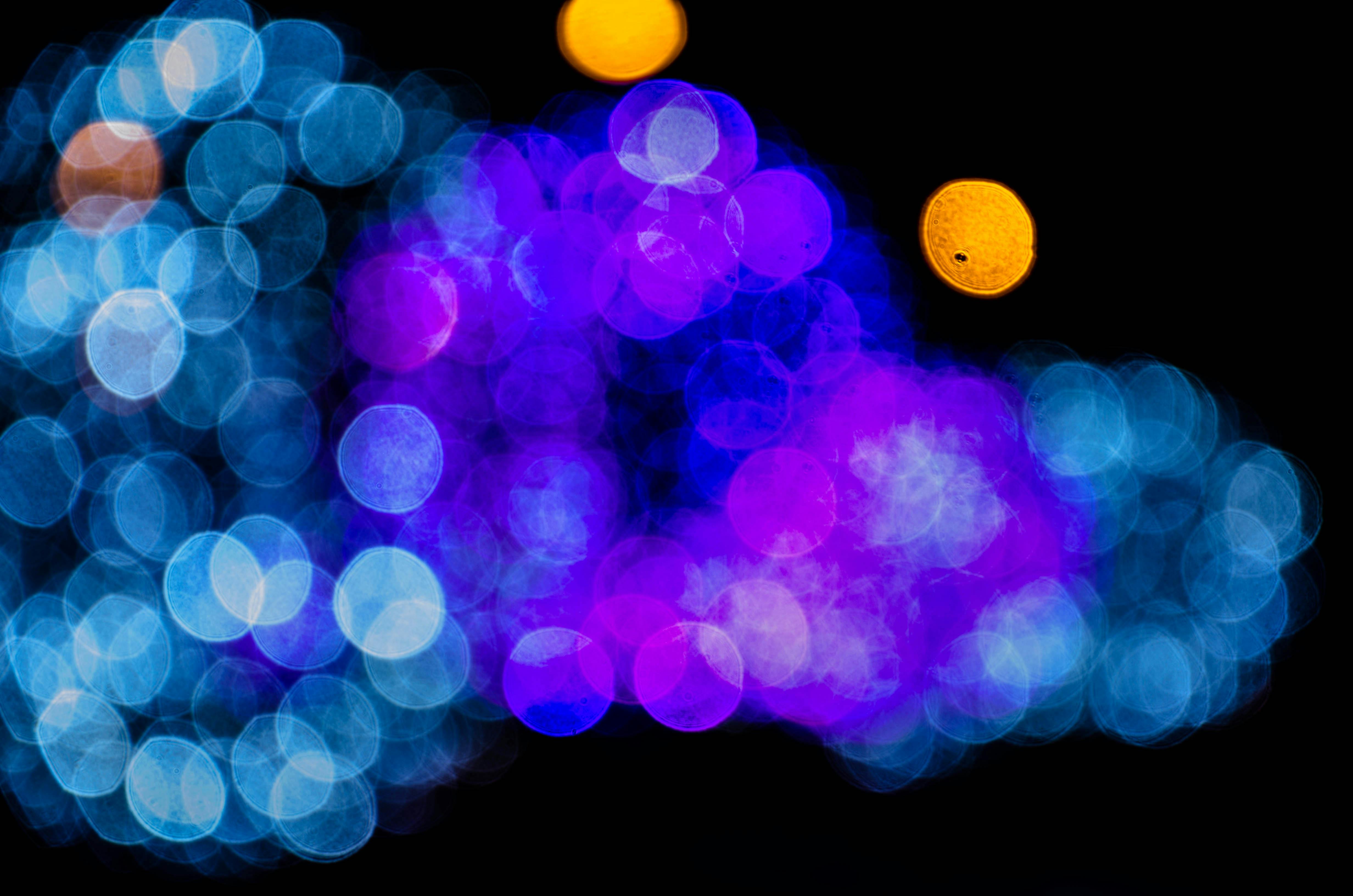 Multicolored Bokeh Background · Free Stock Photo