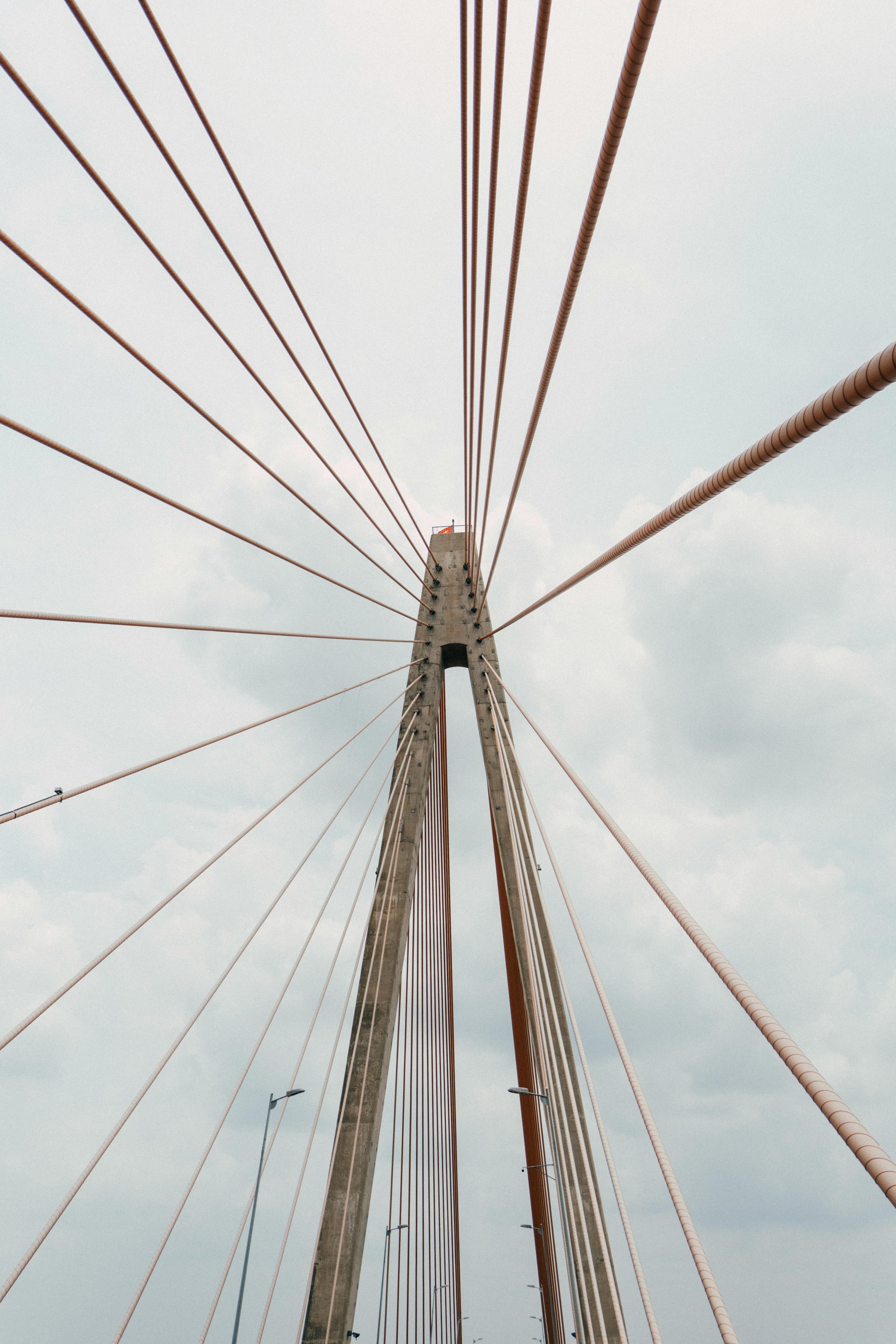 Low Angle Photo of Bridge · Free Stock Photo