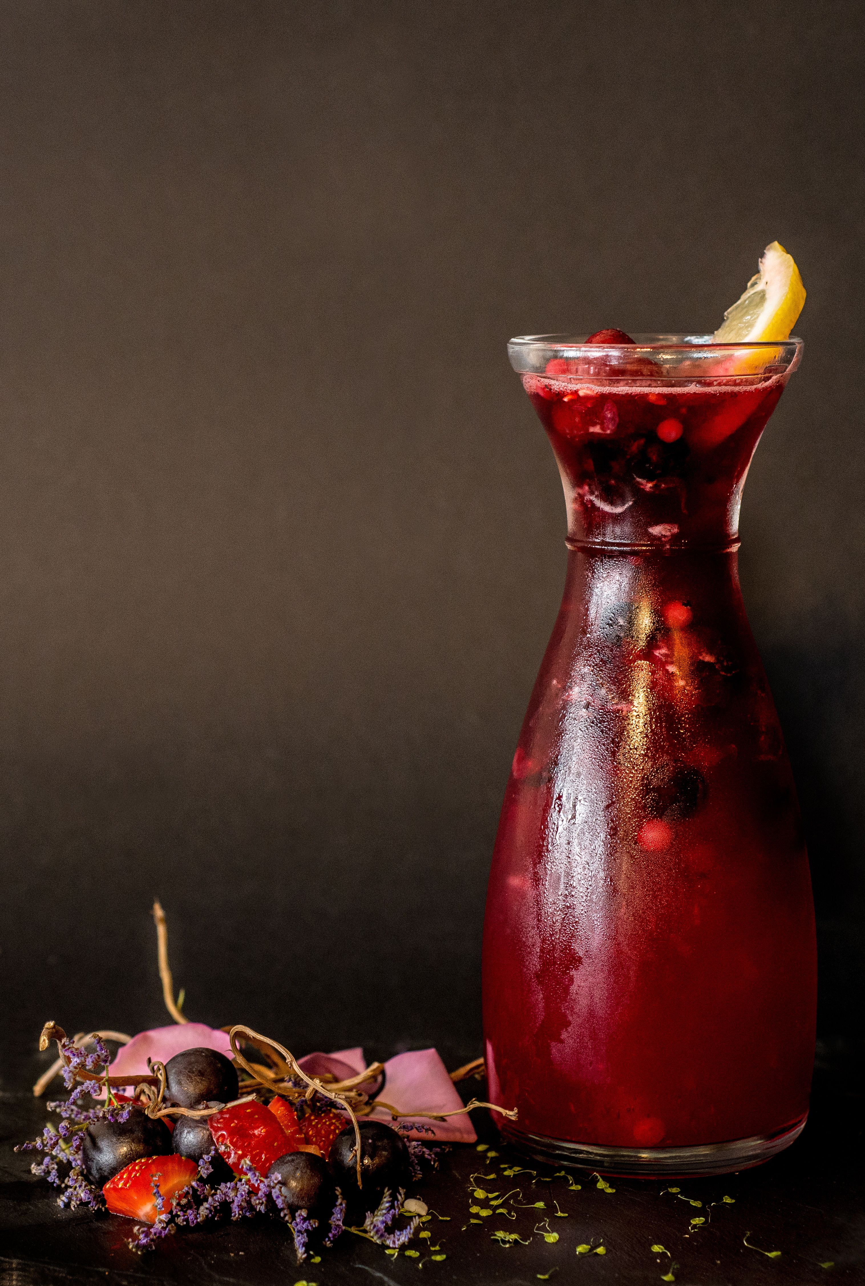 Red Drink In Glass Decanter · Free Stock Photo