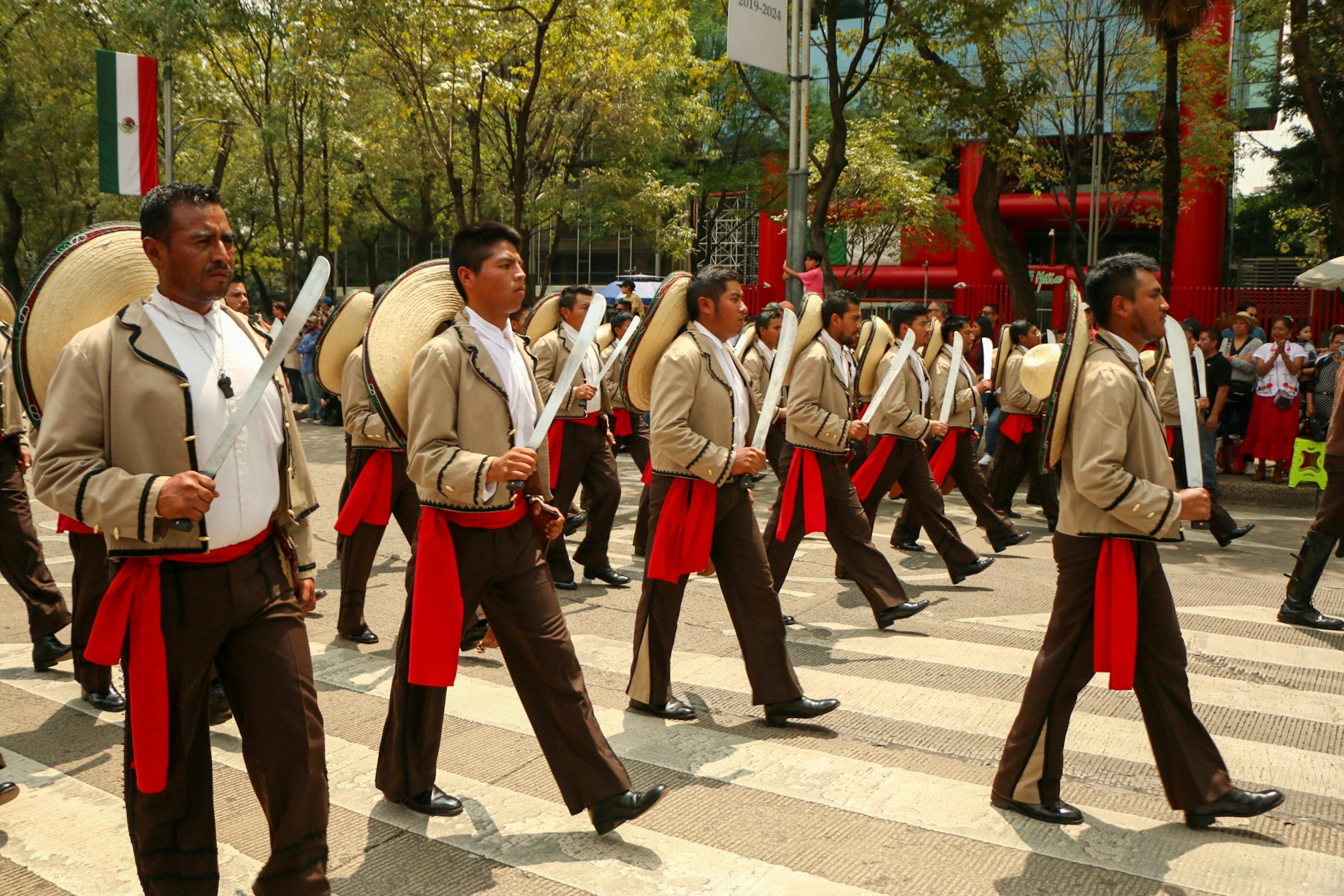 Traditional Mexican Military Parade Celebration · Free Stock Photo