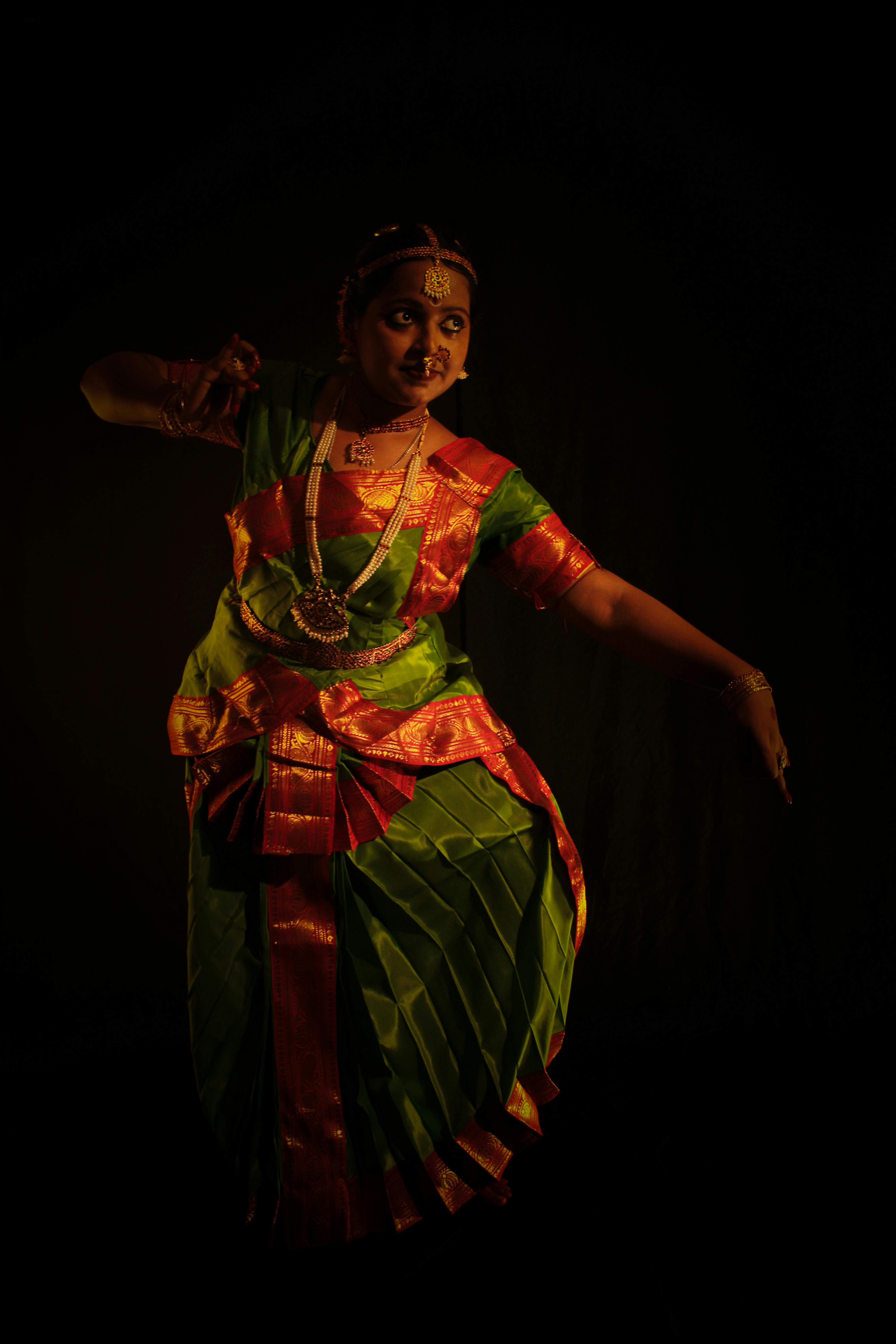 Vibrant Indian Classical Dance Performance · Free Stock Photo