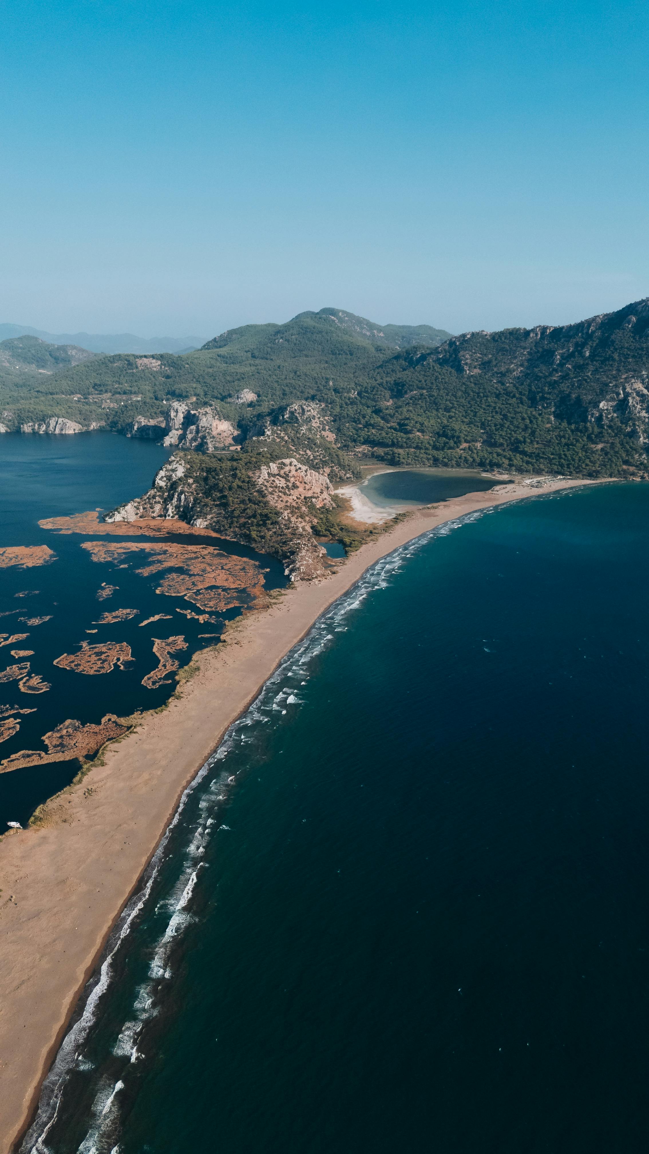 Aerial View of Dalyan River Delta in Turkey · Free Stock Photo