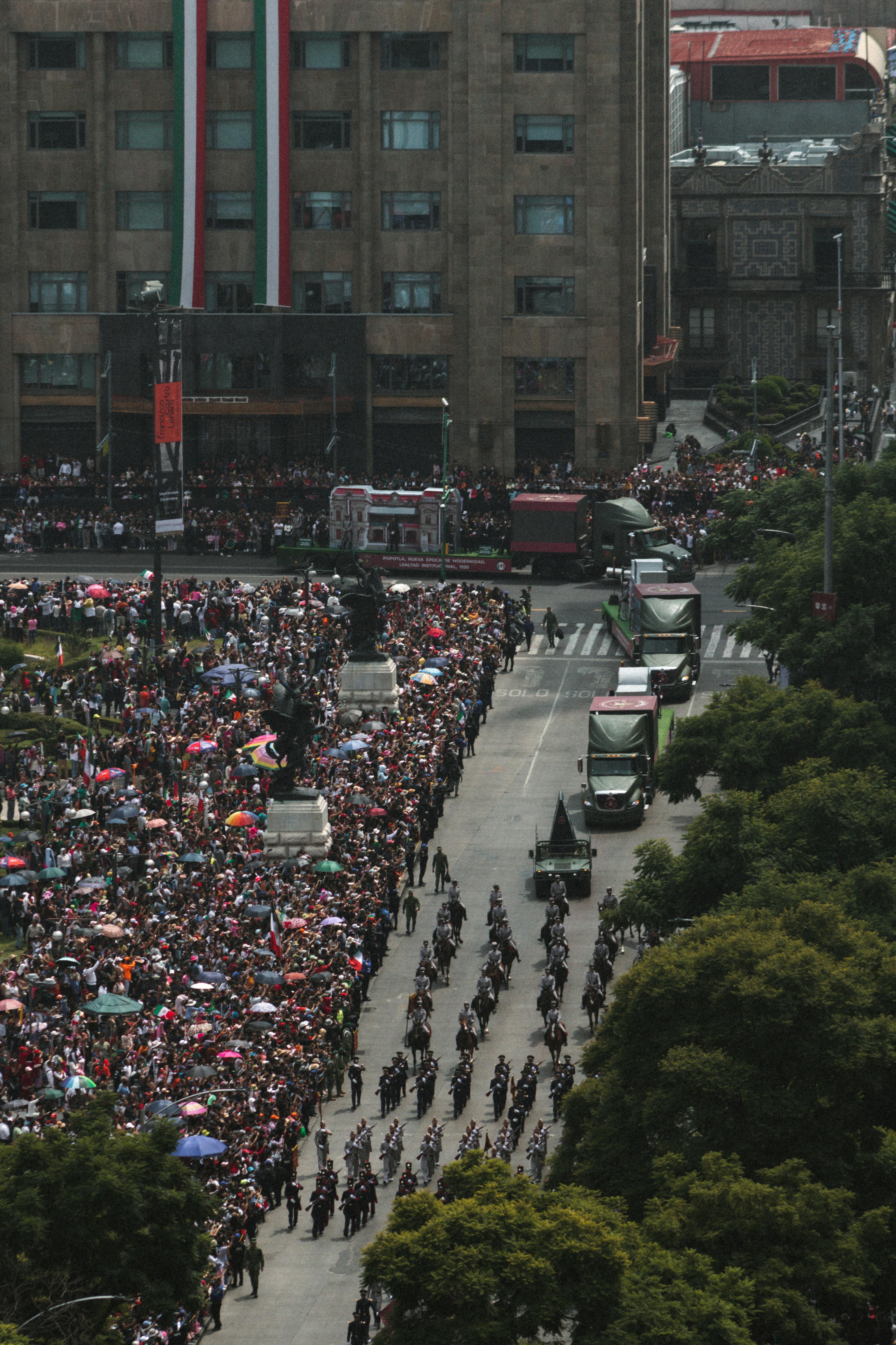 Mexican Independence Day Parade in Mexico City · Free Stock Photo