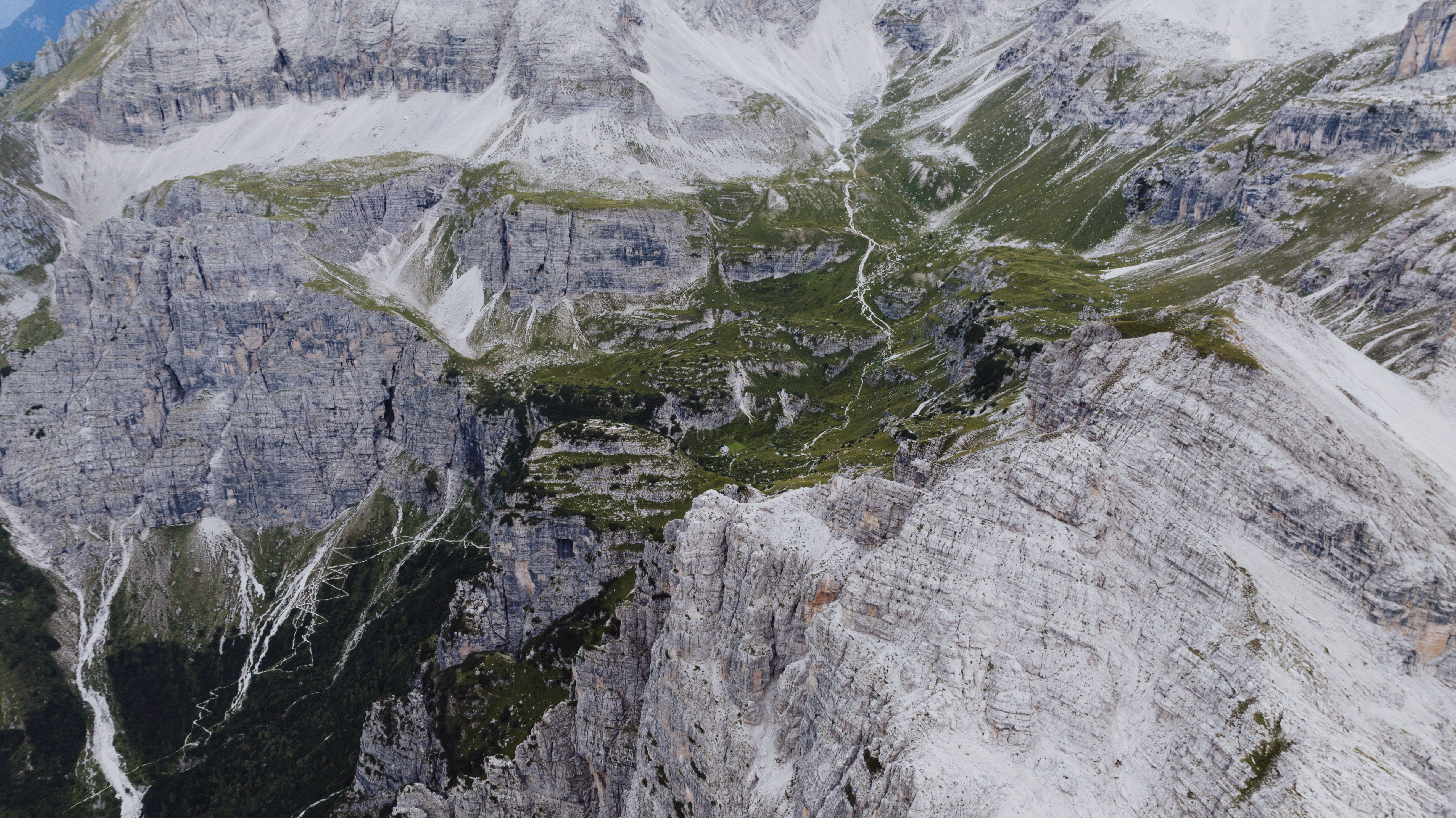 Aerial View of Dolomites in Trentino-Alto Adige · Free Stock Photo
