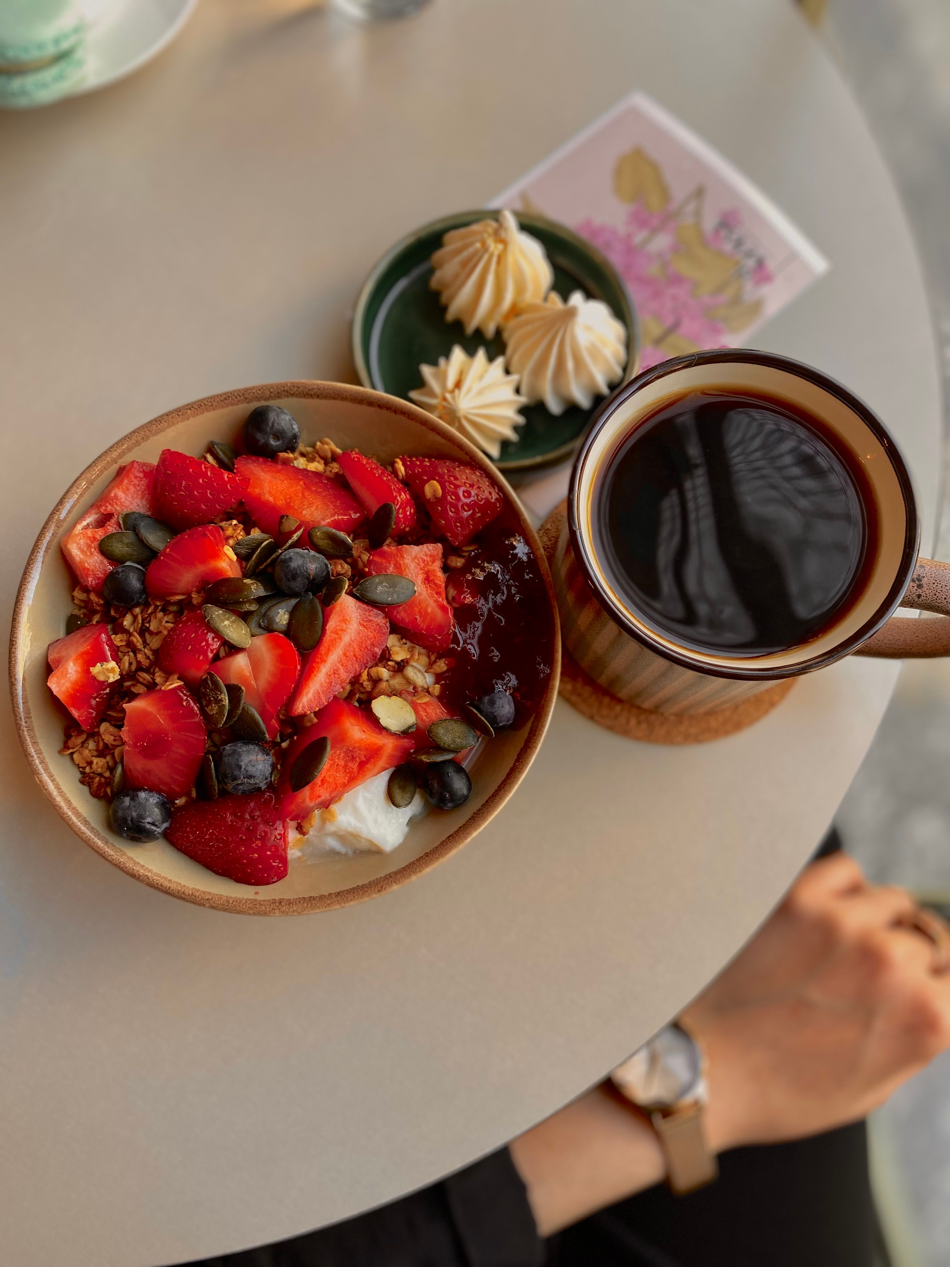 Man And Woman Having Breakfast · Free Stock Photo