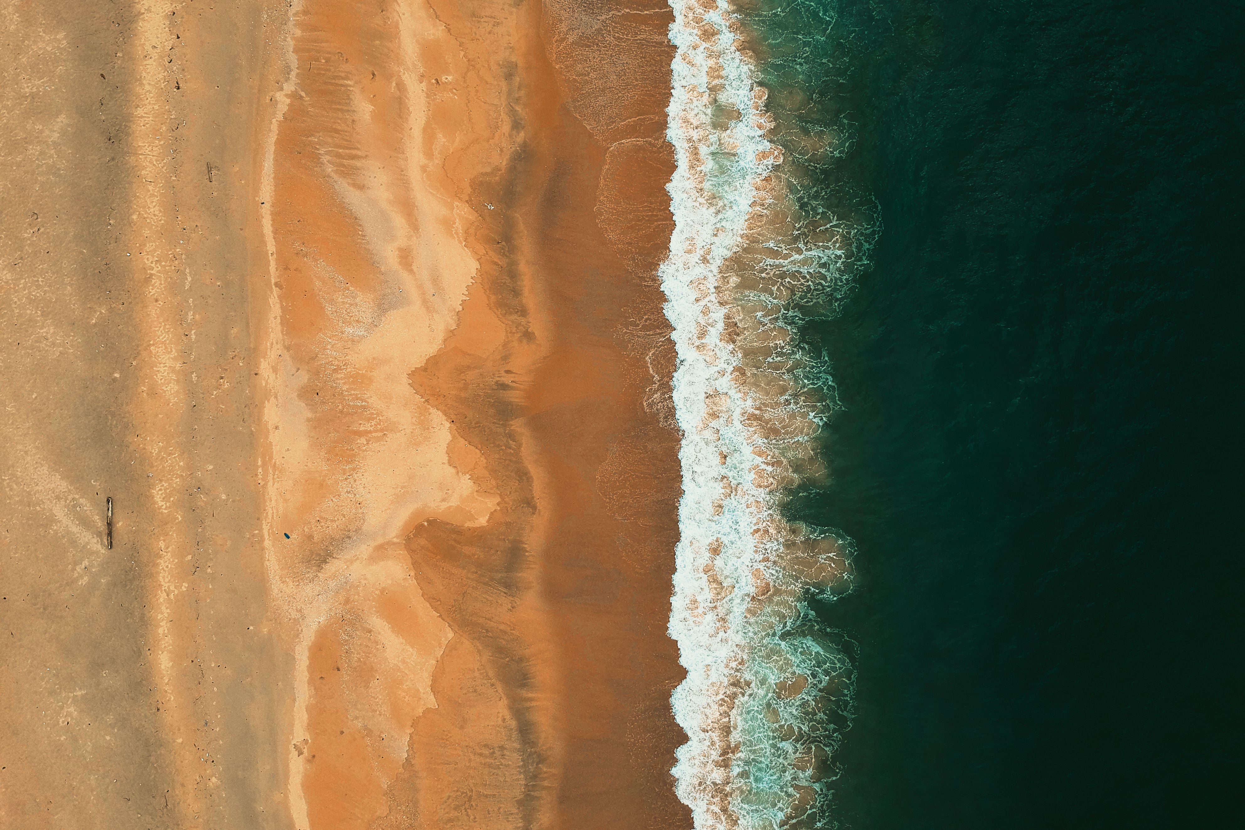 Aerial Photo Of Sea · Free Stock Photo