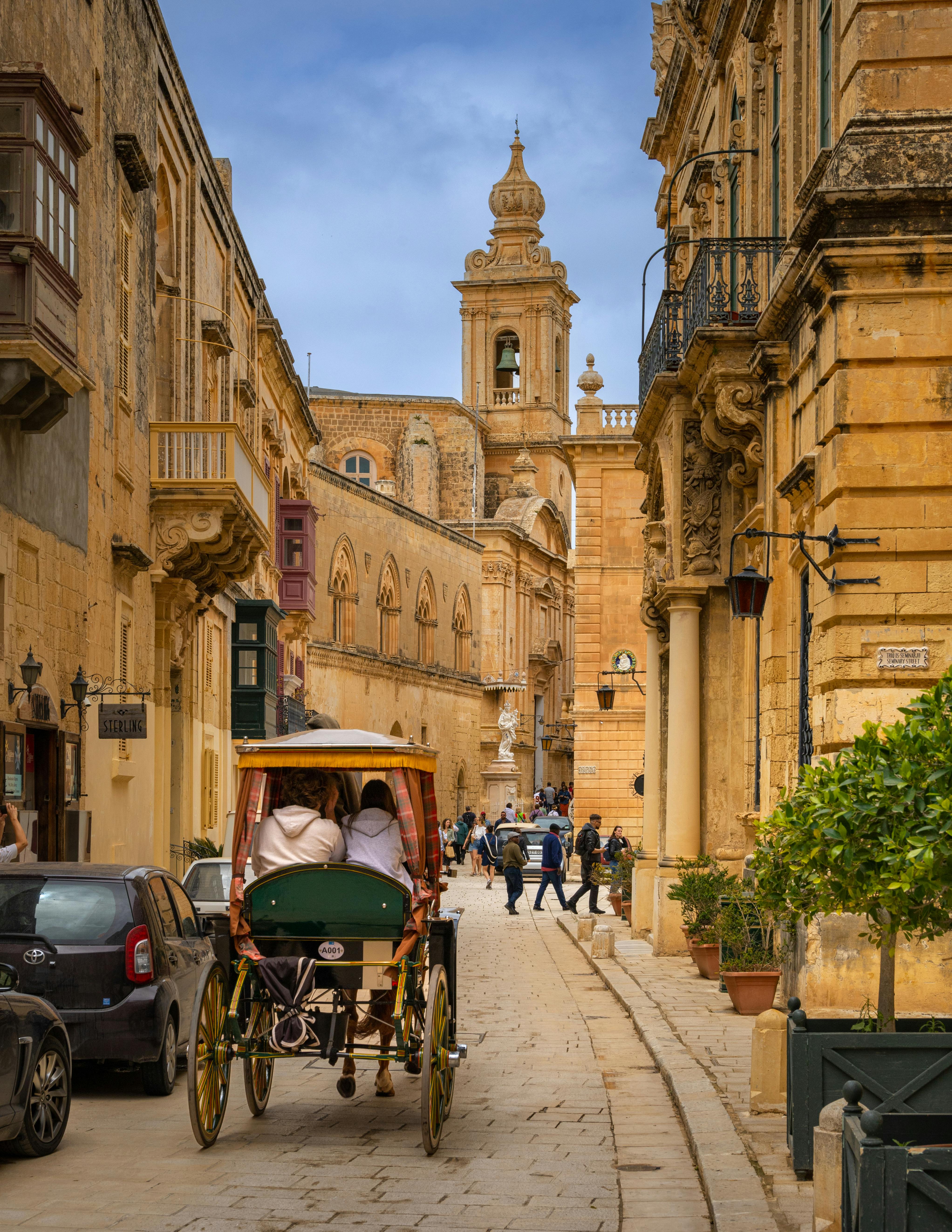 Charming Historic Street in Mdina, Malta · Free Stock Photo