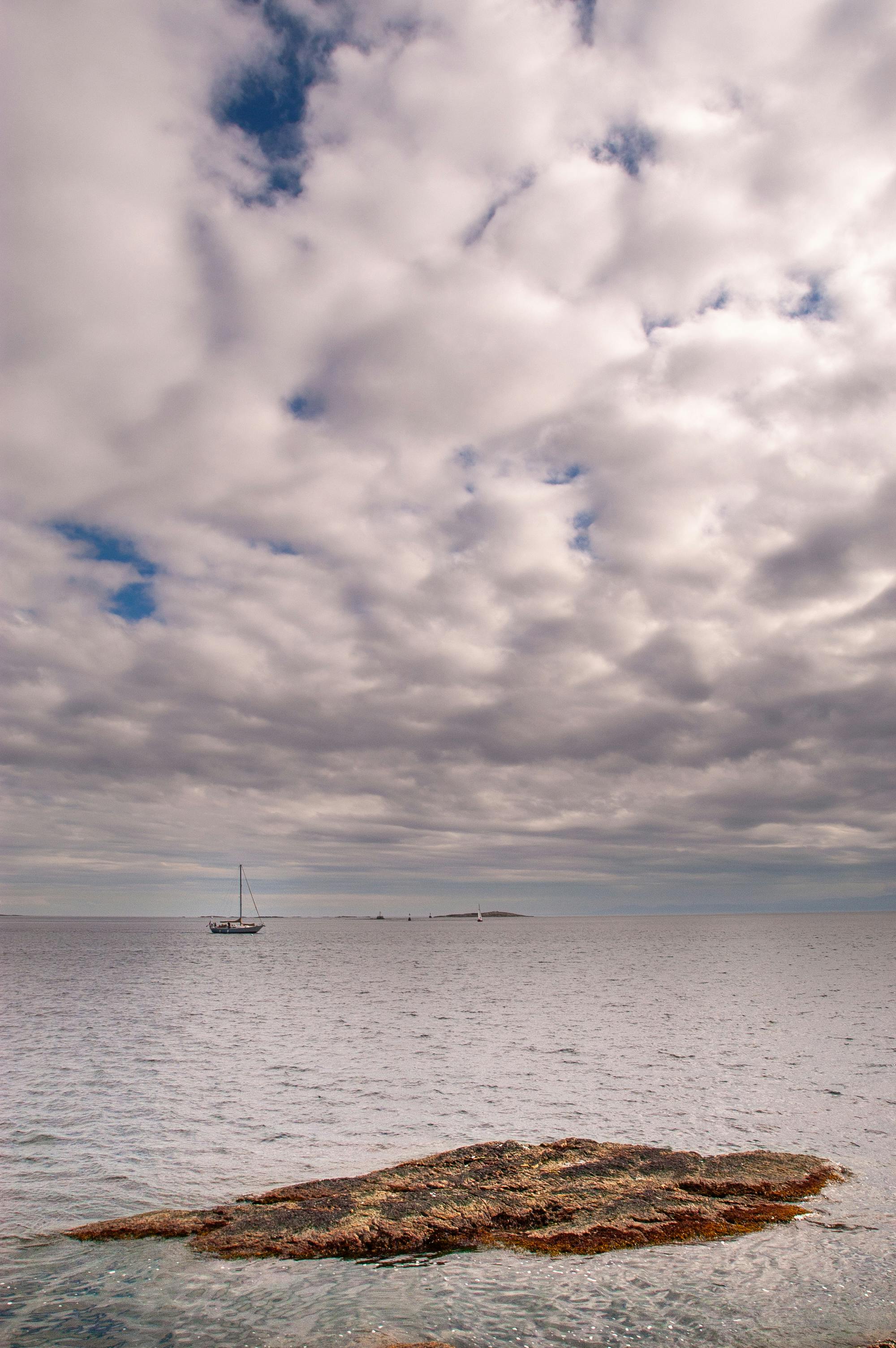 Peaceful Sailing Scene off Victoria's Coastline · Free Stock Photo