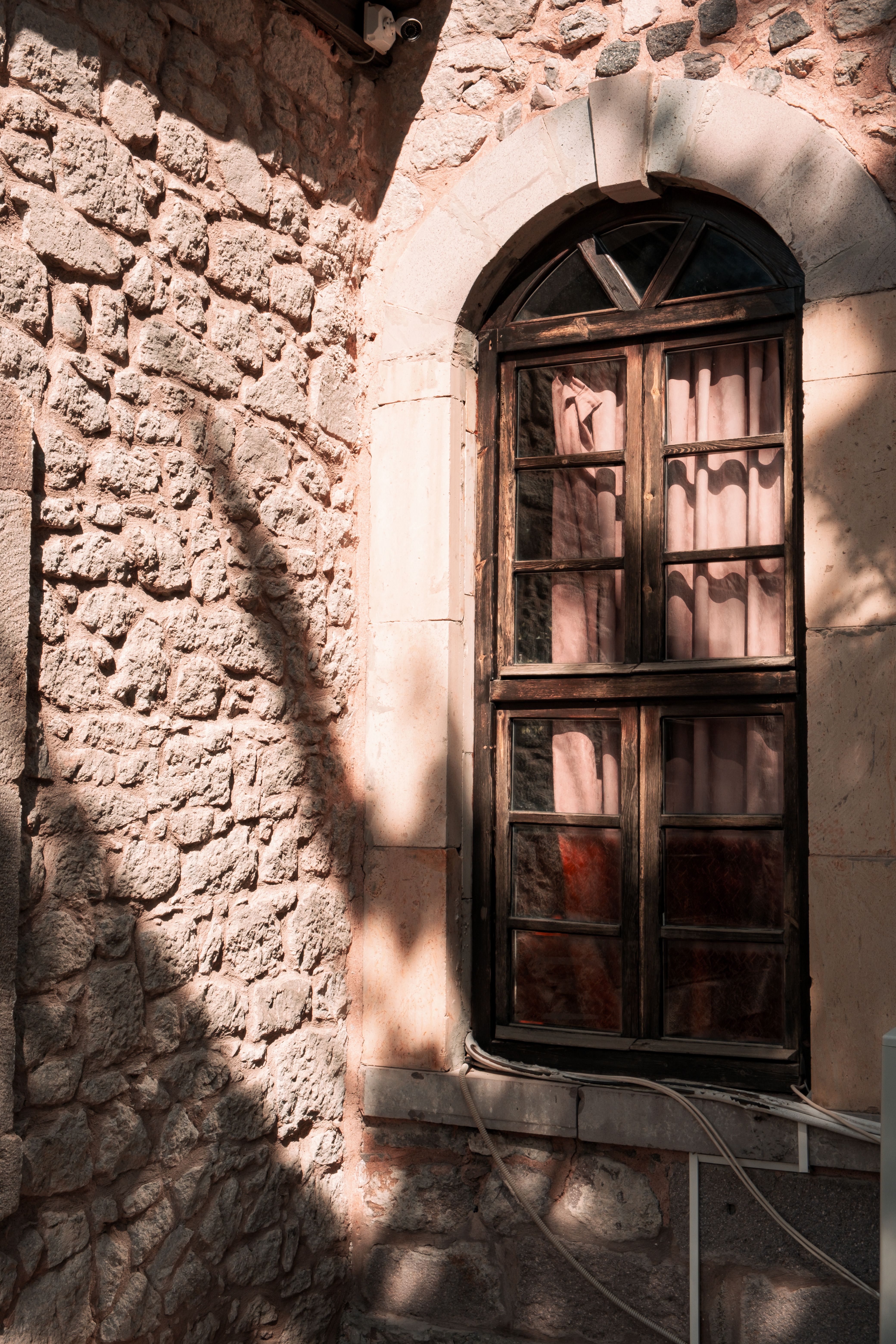 Charming Stone Wall and Arched Window in Ankara · Free Stock Photo