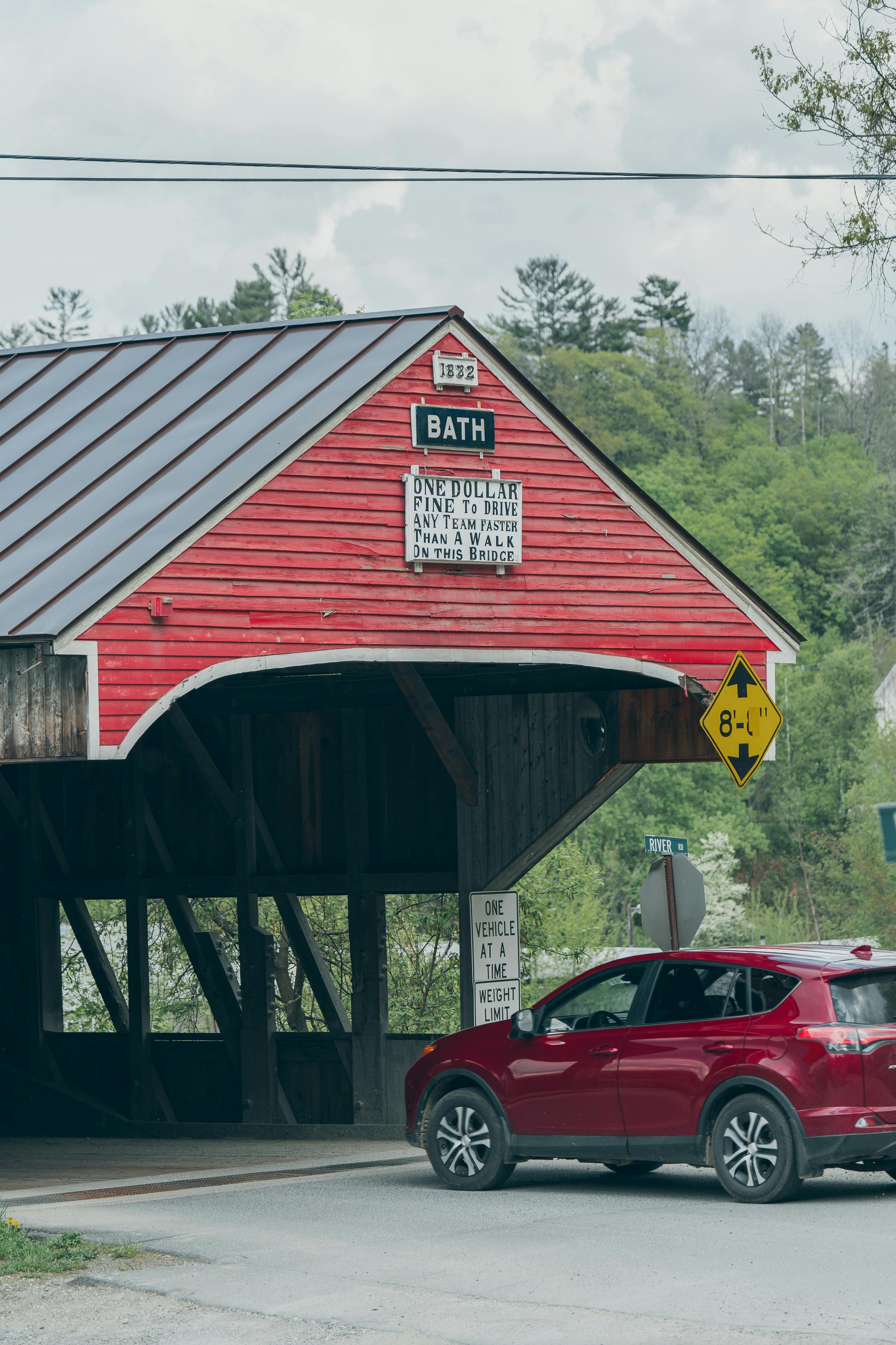 Historic Bath Covered Bridge in New Hampshire · Free Stock Photo