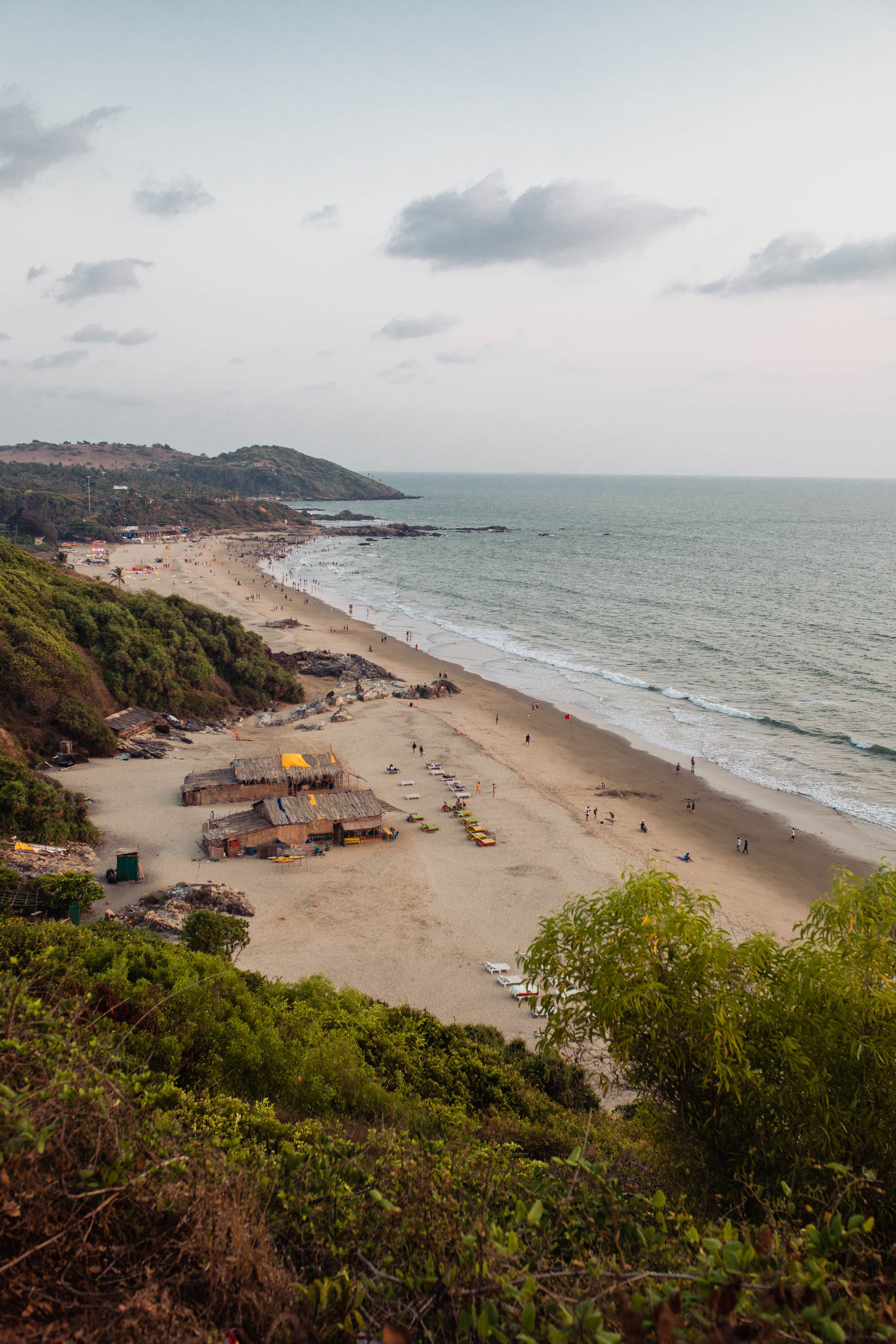 Scenic View of Chapora Beach in Goa, India · Free Stock Photo