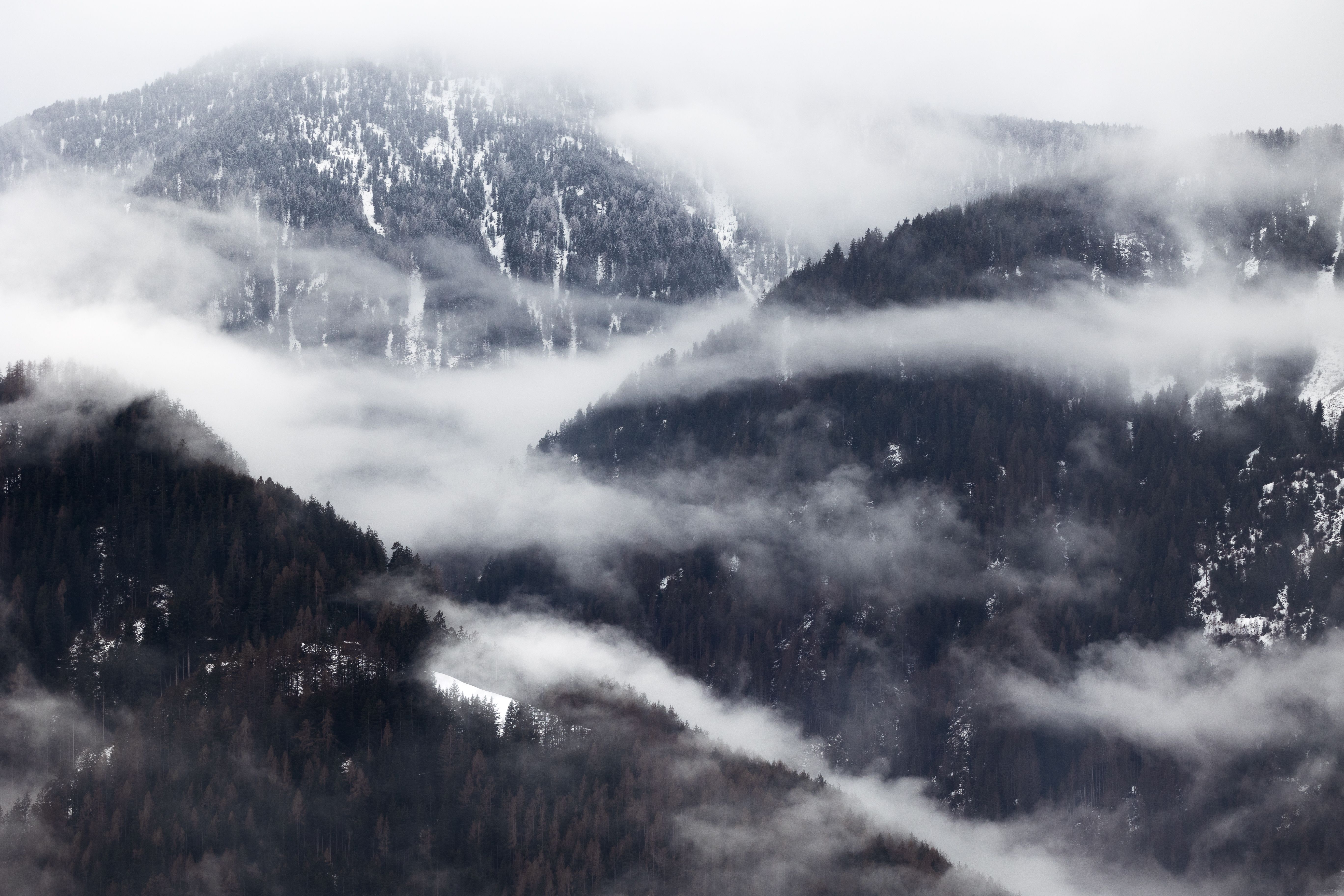 Black and Gray Mountain Ruins · Free Stock Photo