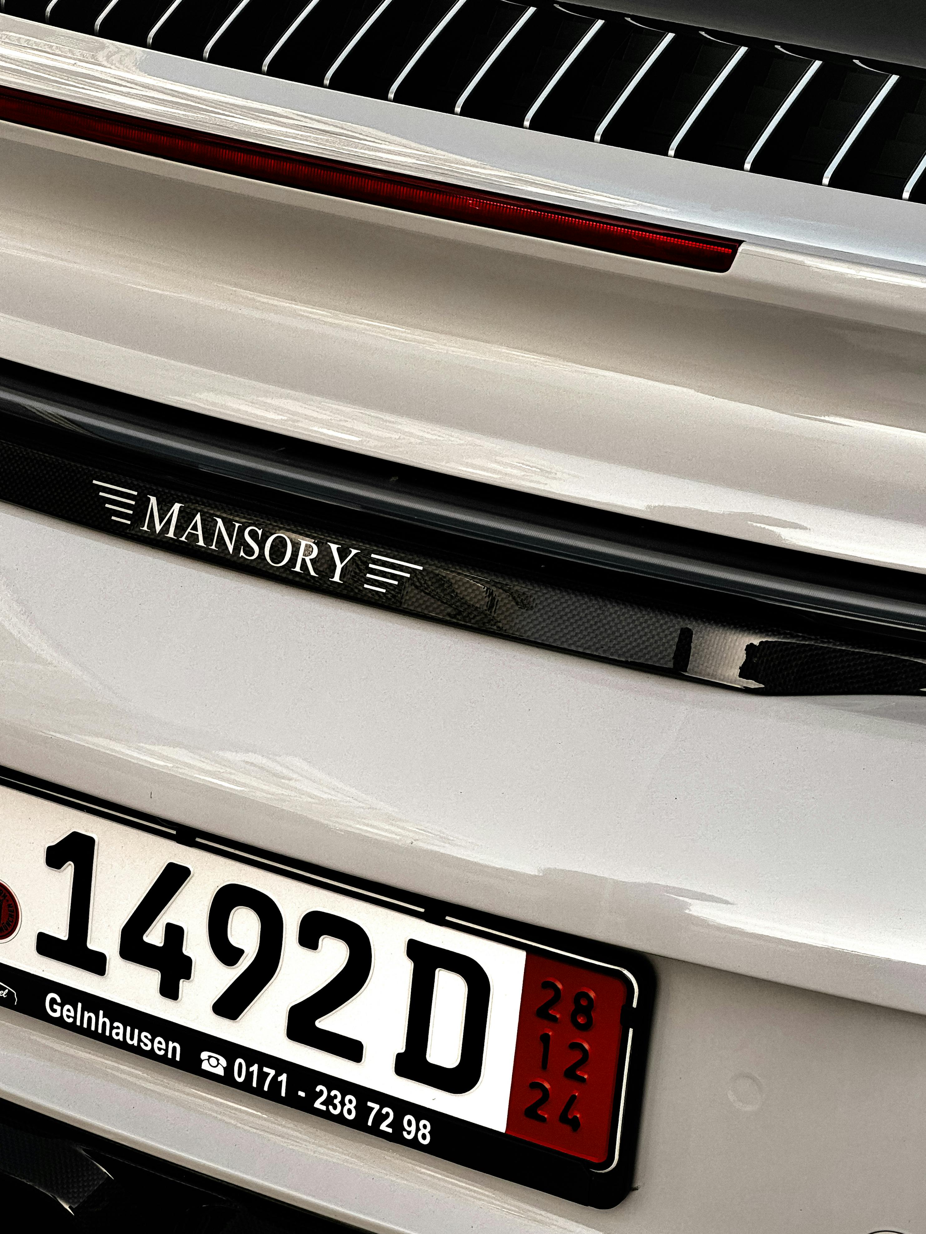 Close-up of Personalized Mansory Car in Casablanca · Free Stock Photo