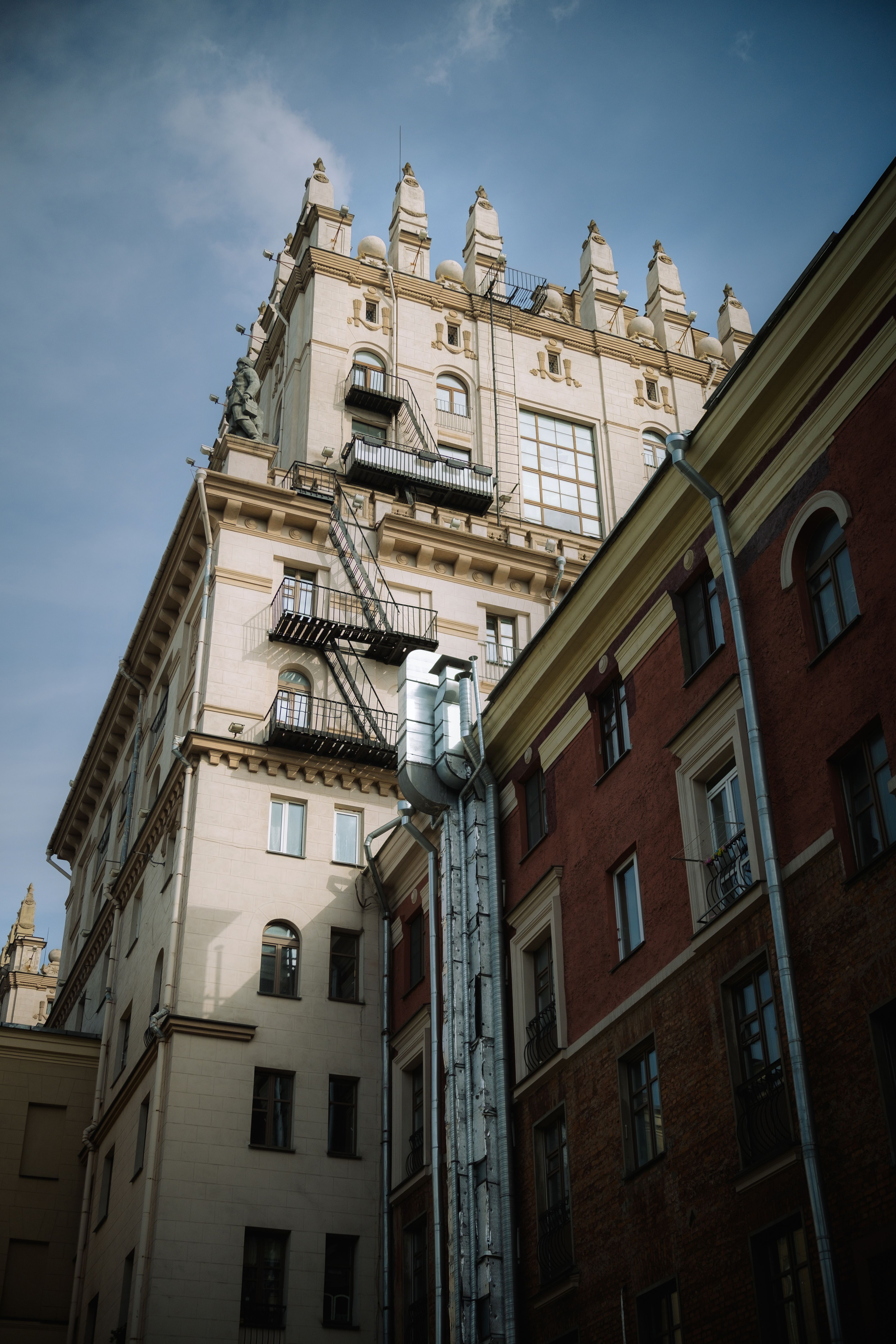 Historic Building Facade in Minsk, Belarus · Free Stock Photo