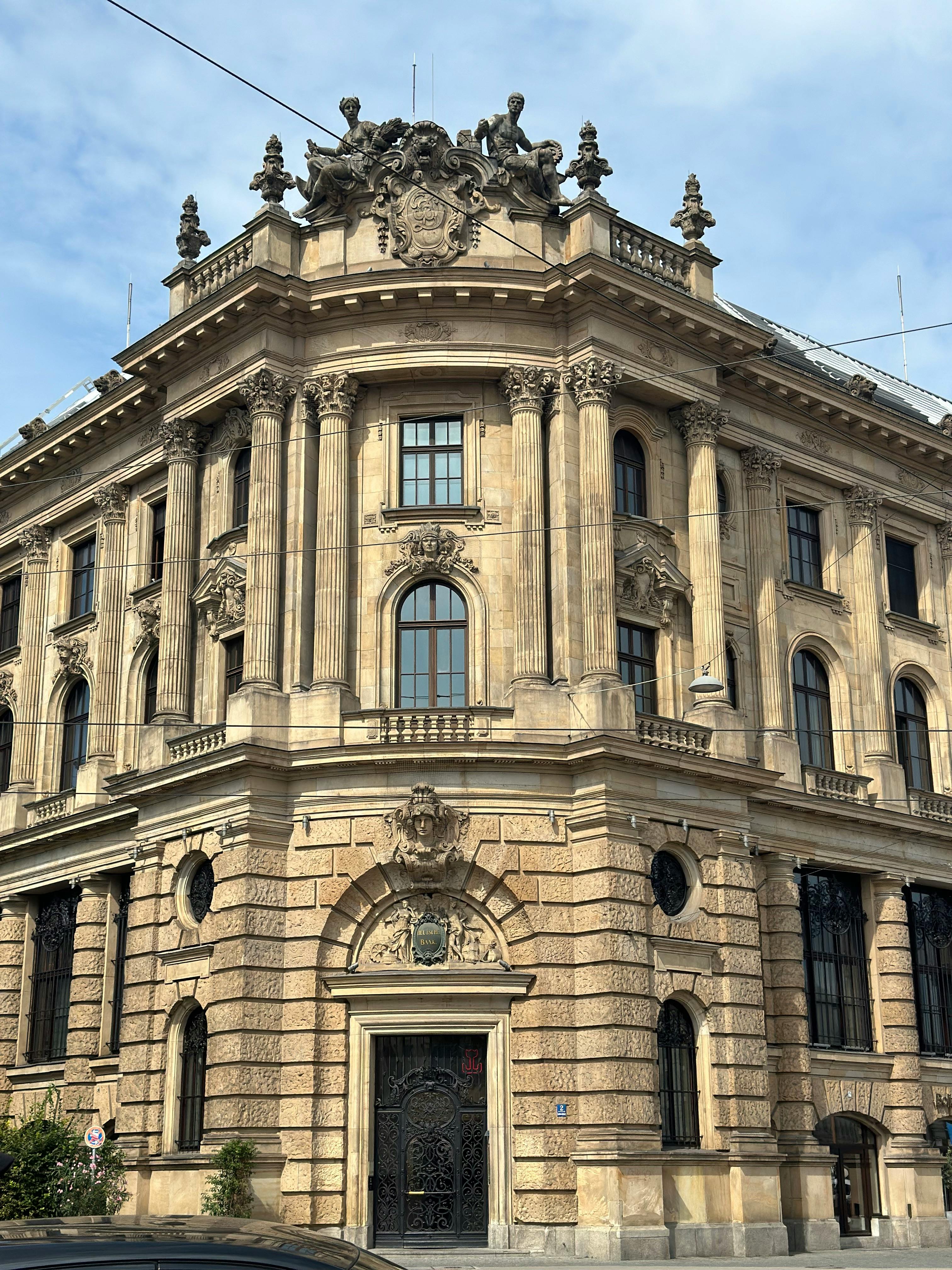 Neo-Baroque Architecture of Historic Building Exterior · Free Stock Photo