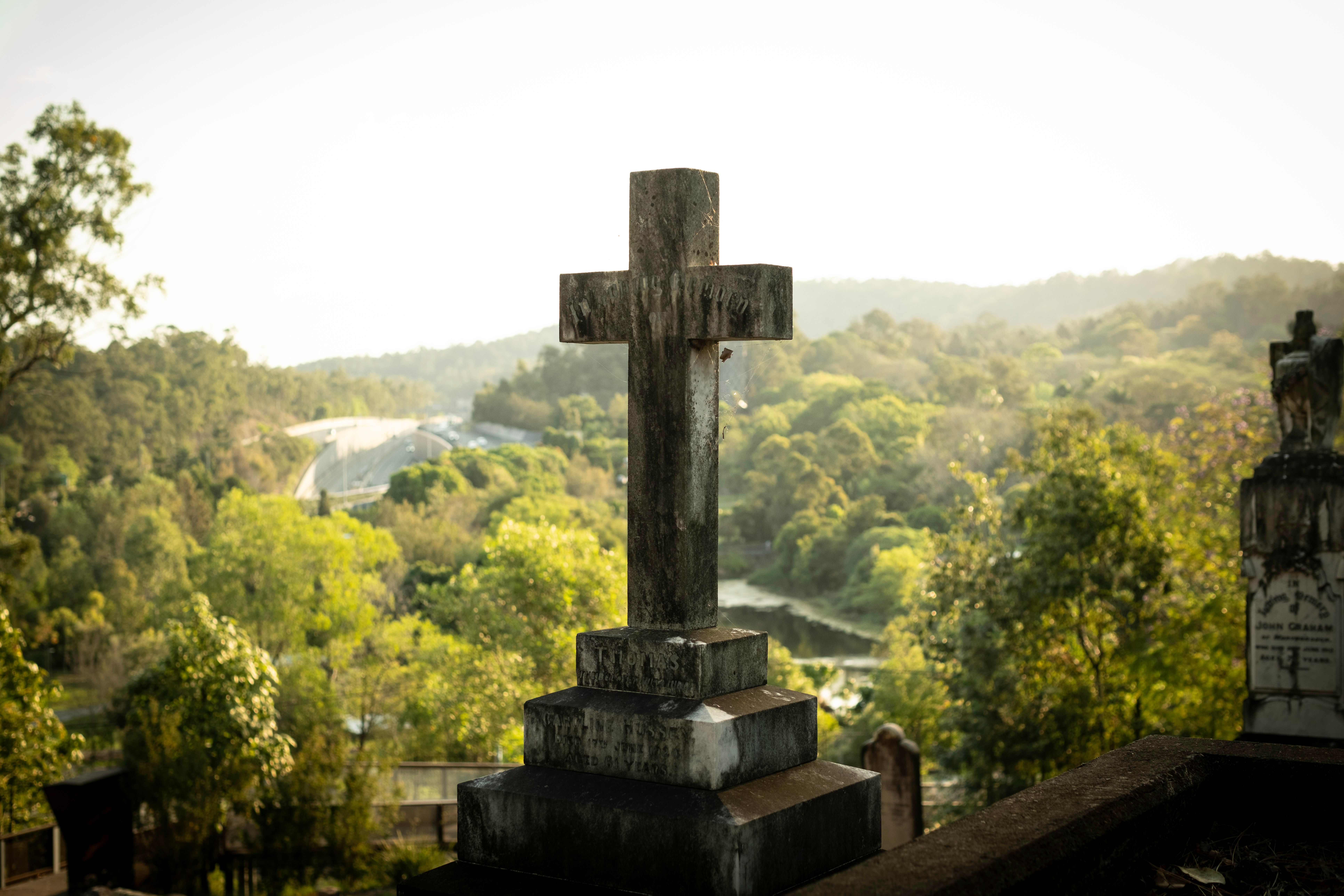 Rustic Cemetery Cross at Toowong, Australia · Free Stock Photo