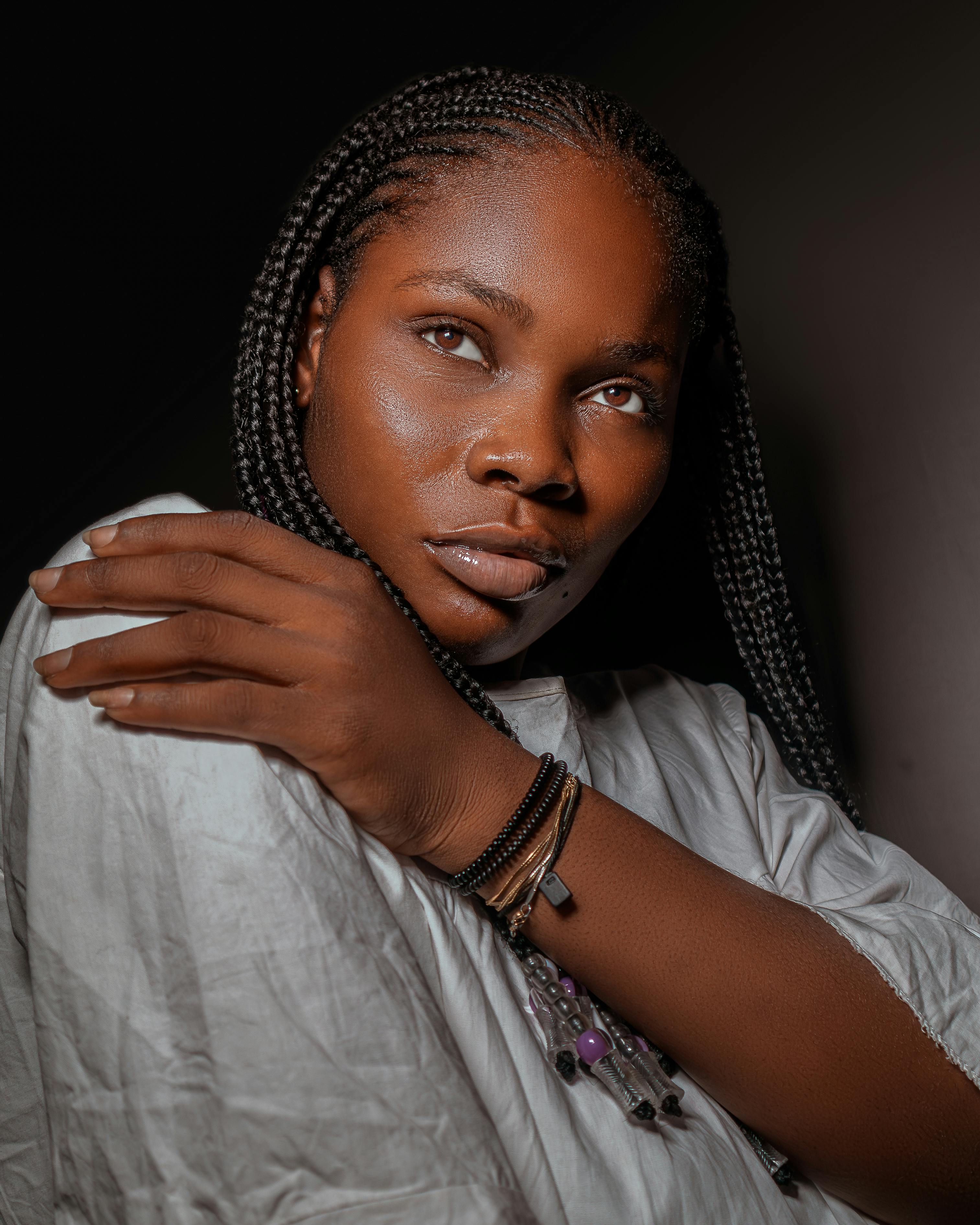 Stylish Portrait of a Young Black Woman · Free Stock Photo