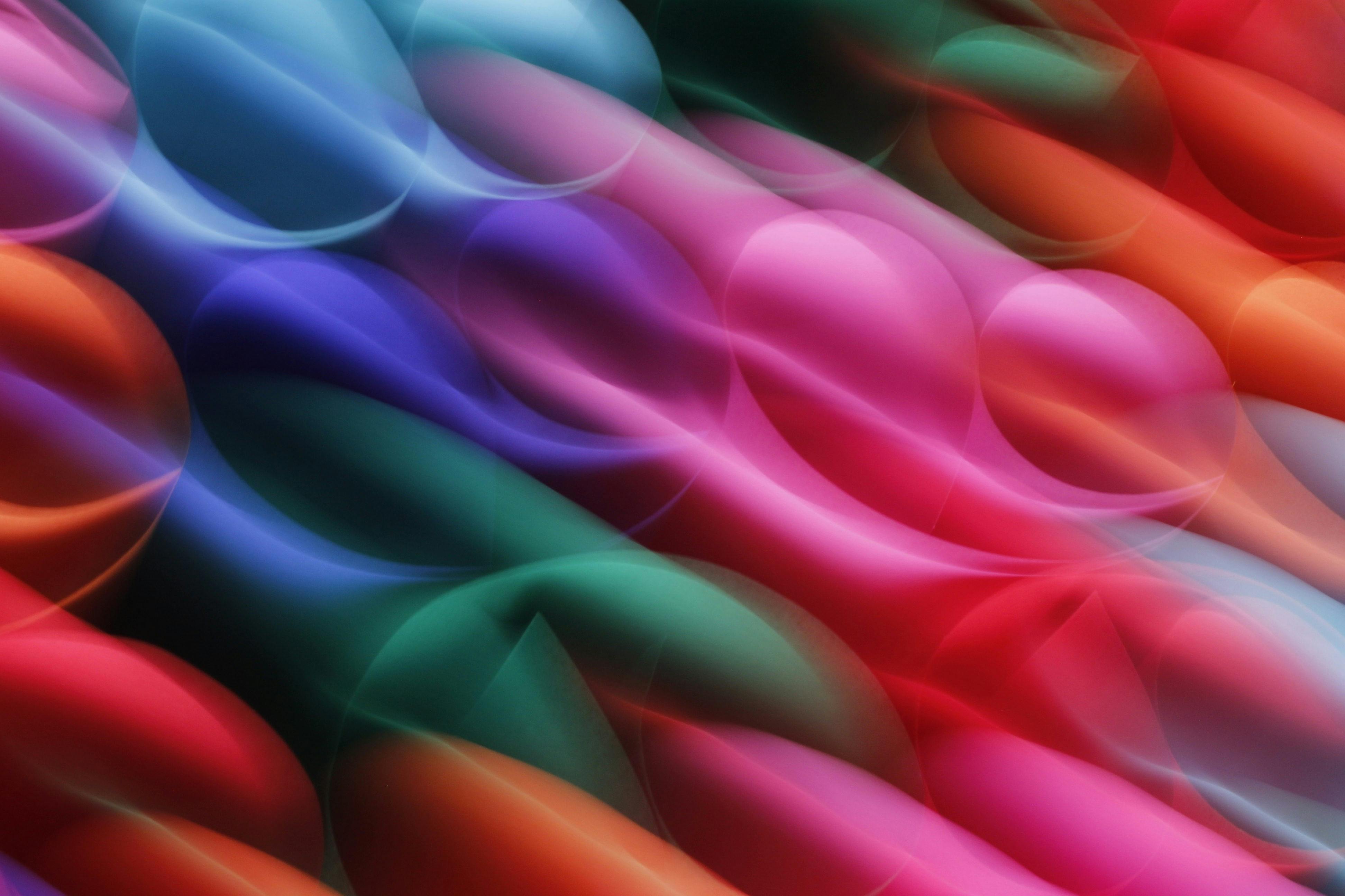 Vibrant Abstract Colorful Light Patterns · Free Stock Photo