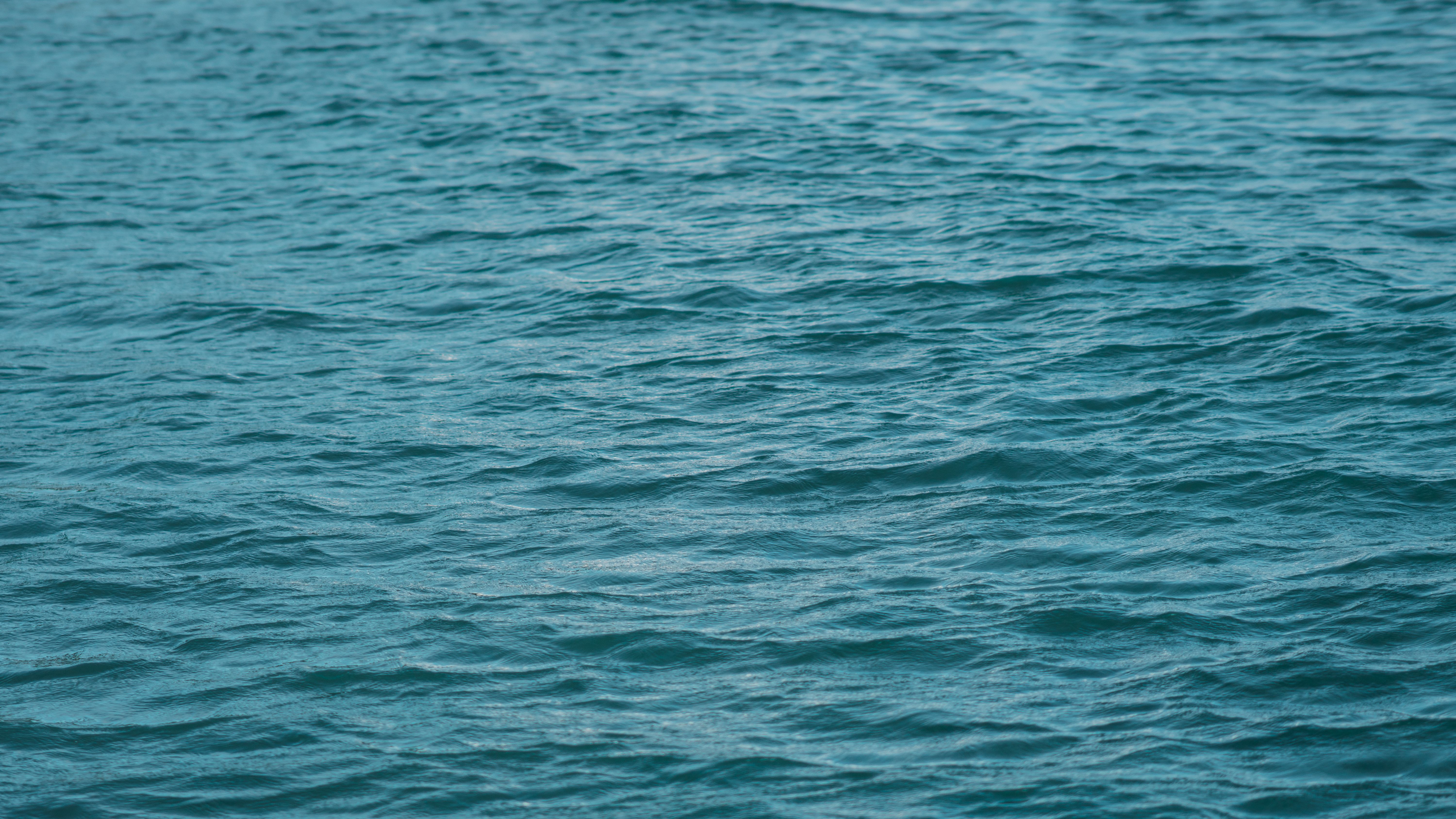 Tranquil Ocean Waves with Ripples Close-Up View · Free Stock Photo