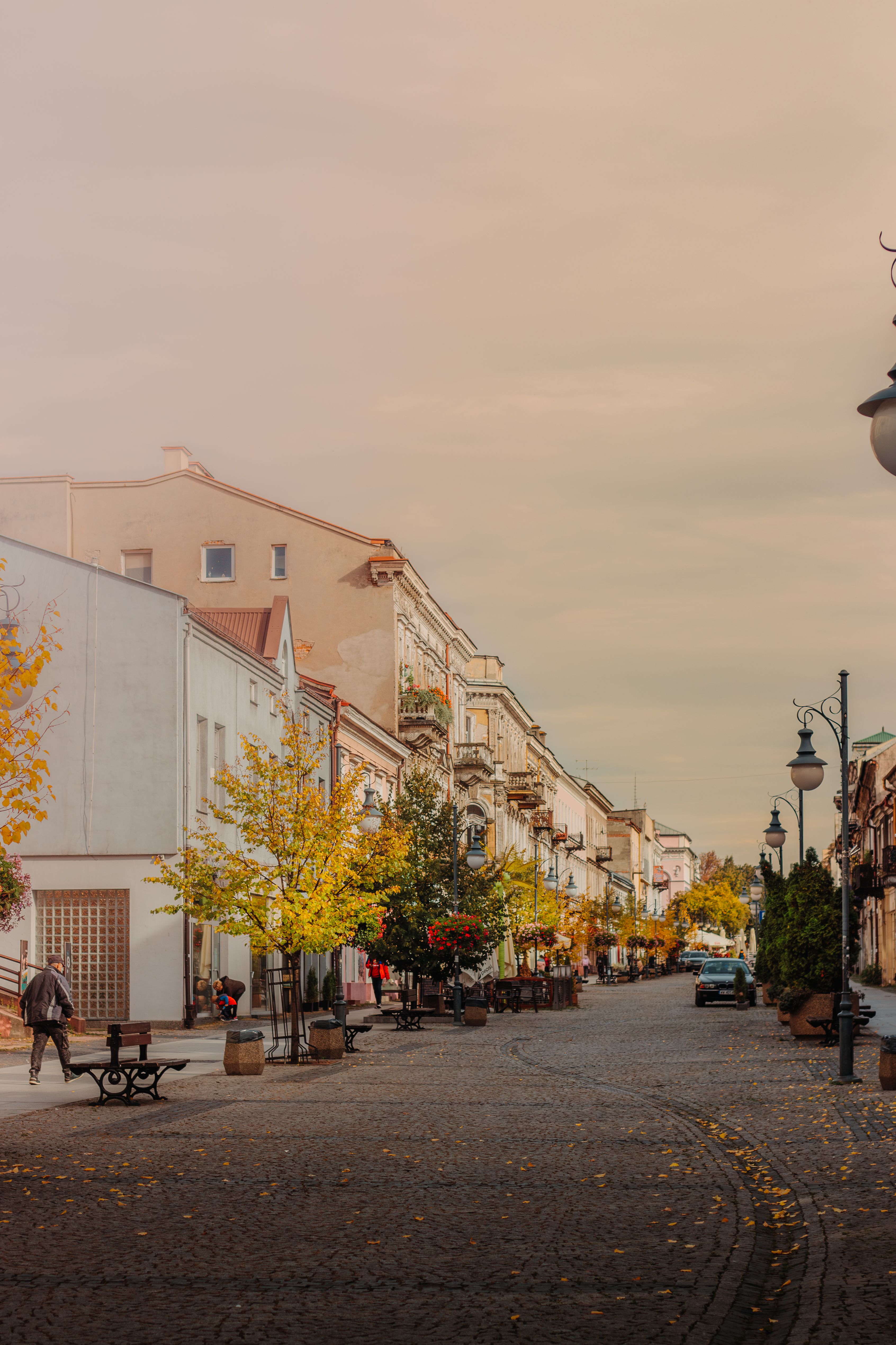 Charming Autumn Street in Radom, Poland · Free Stock Photo