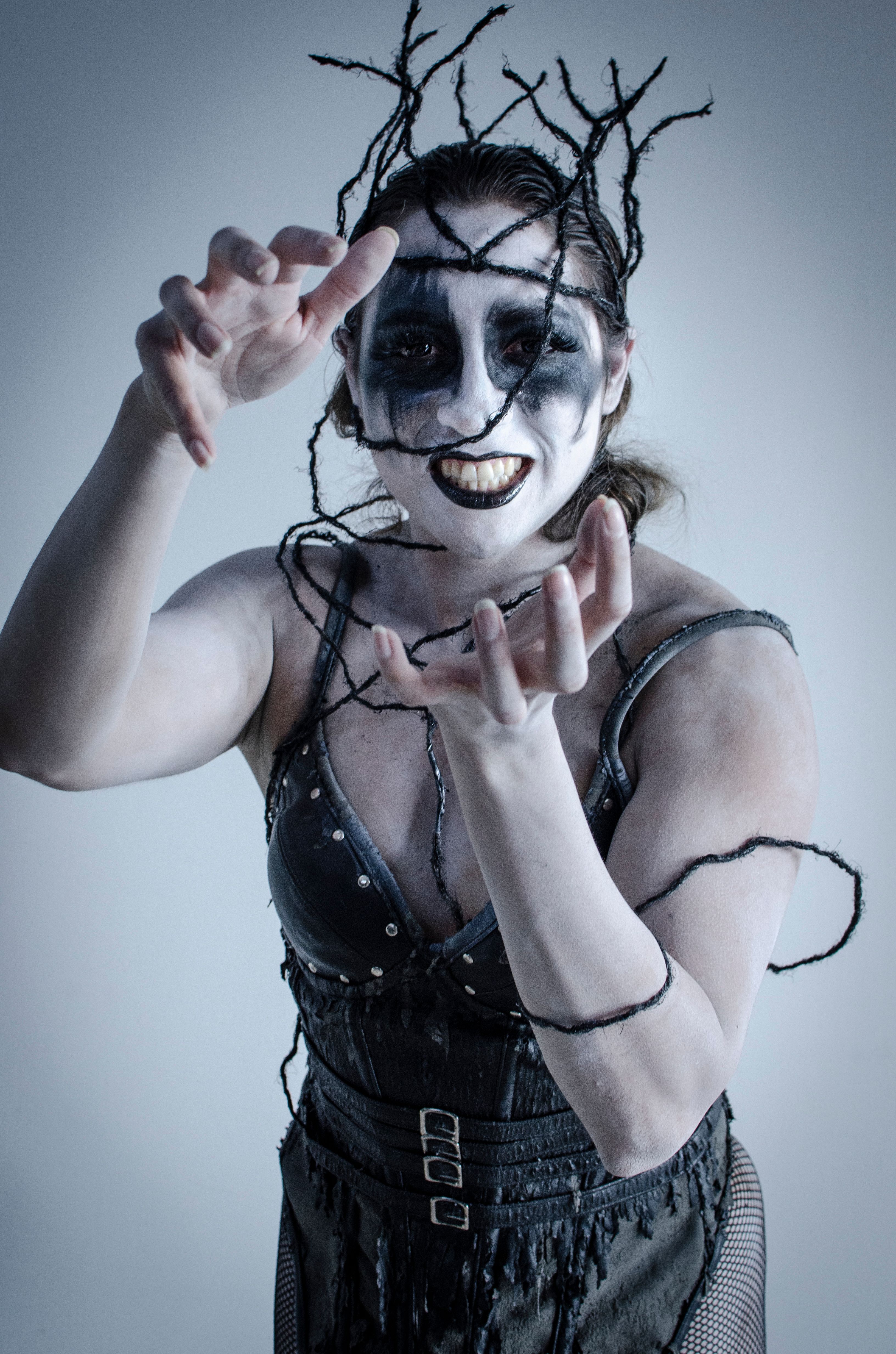 Intense Halloween Gothic Costume Portrait · Free Stock Photo