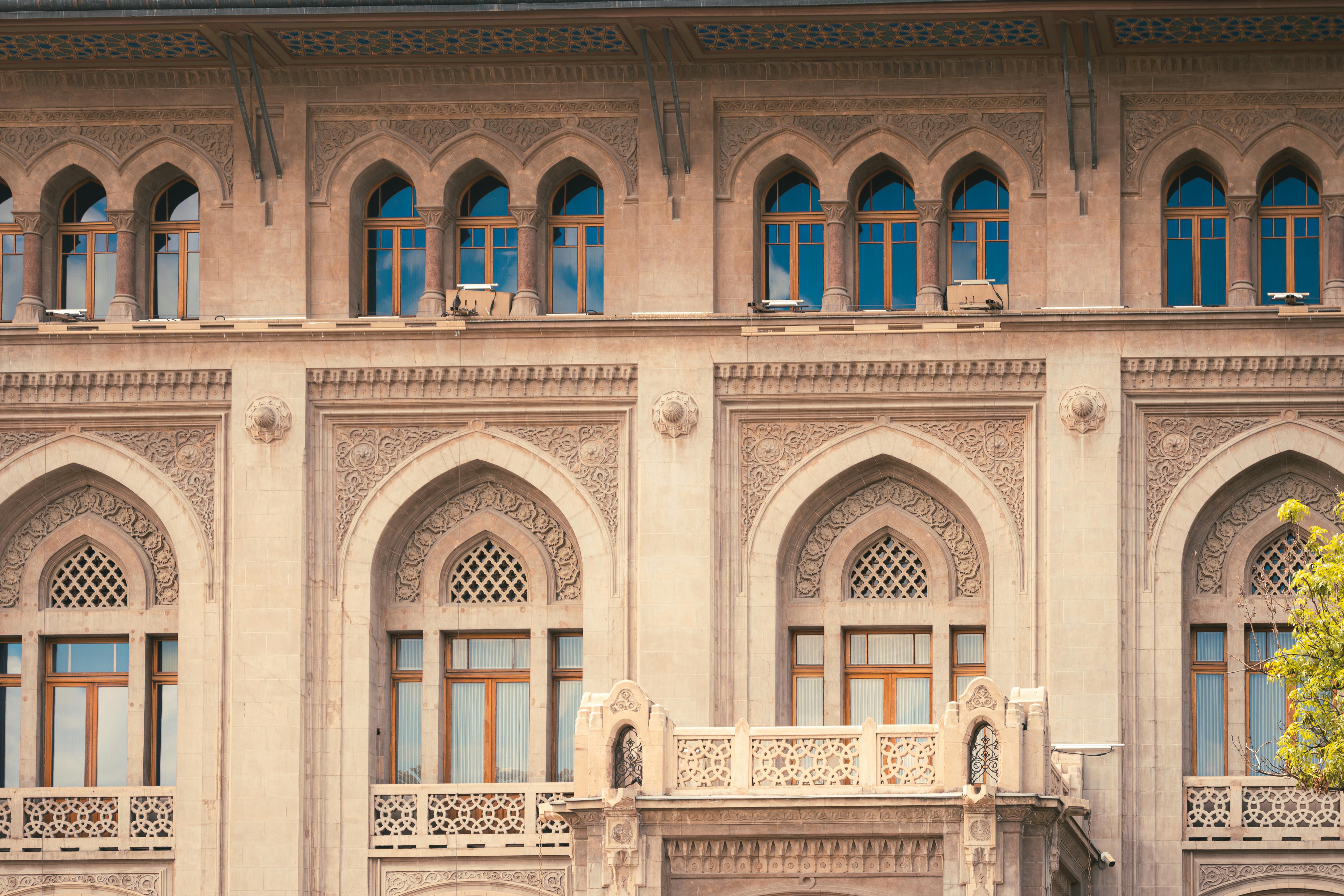 Ornate Middle Eastern Architecture Facade · Free Stock Photo
