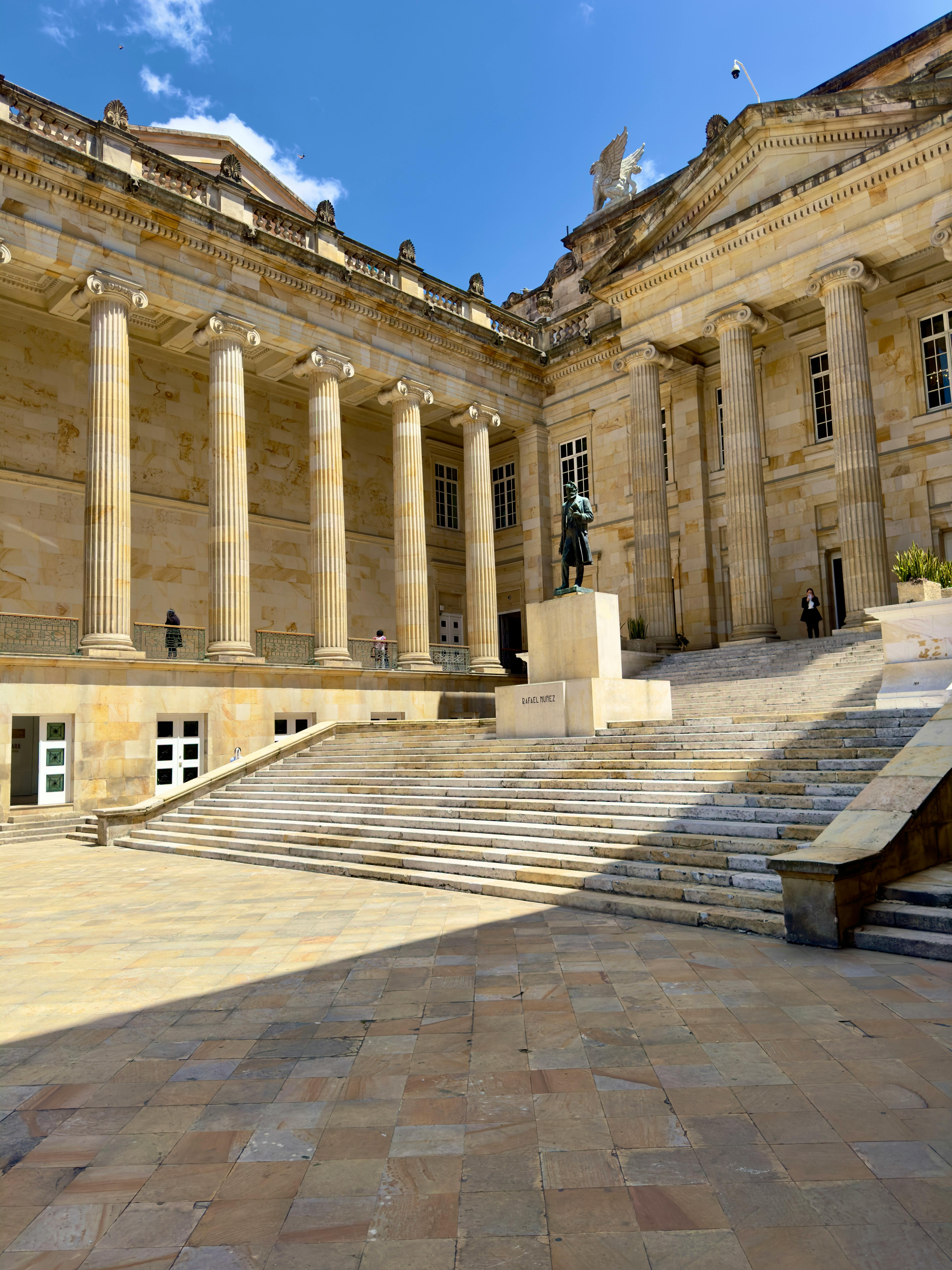 Colombian National Capitol Building in Bogotá · Free Stock Photo