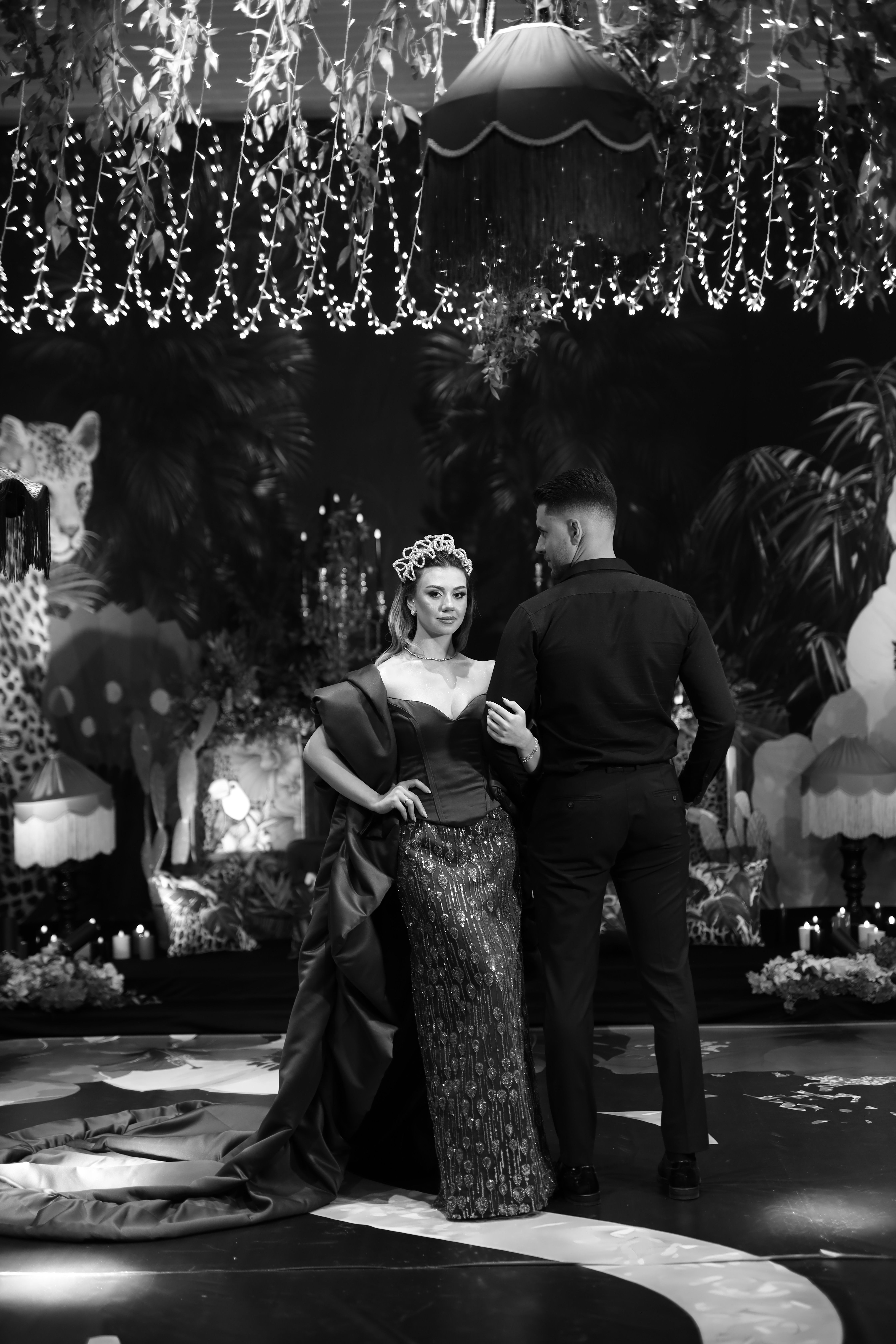 Elegant Couple at a Black Tie Event · Free Stock Photo