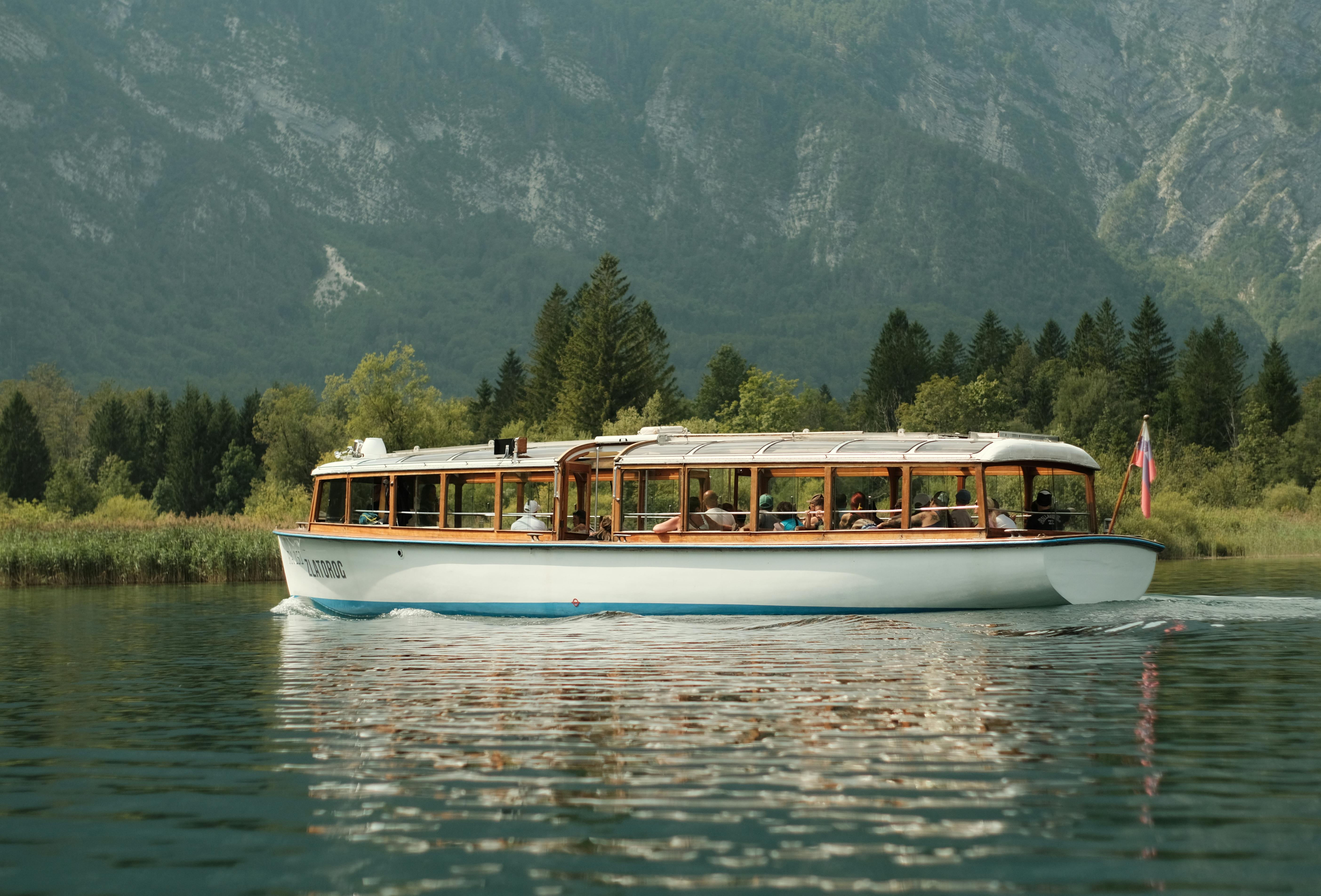 Scenic Boat Ride on Soča River in Tolmin · Free Stock Photo