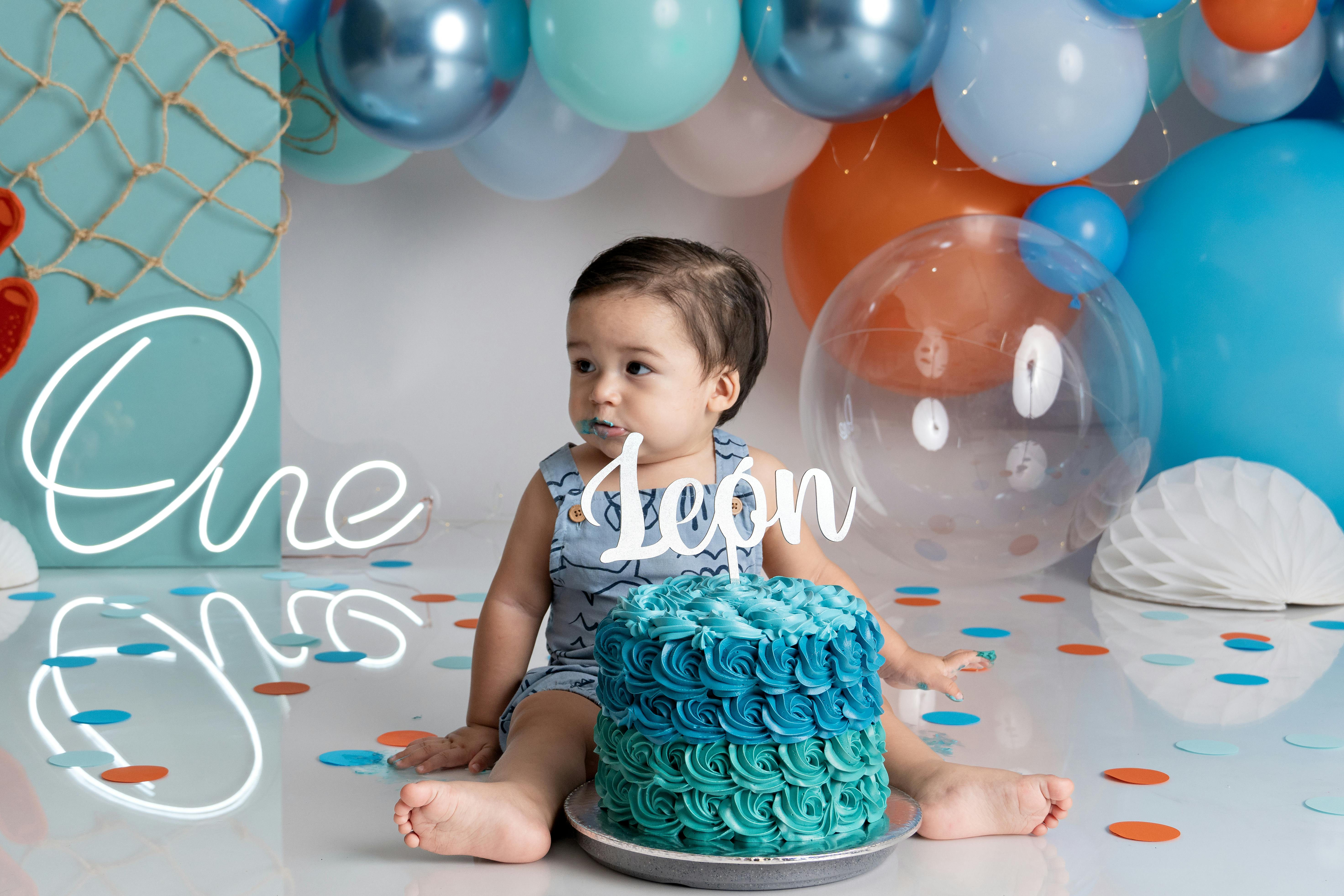 Adorable Baby's First Birthday Celebration · Free Stock Photo
