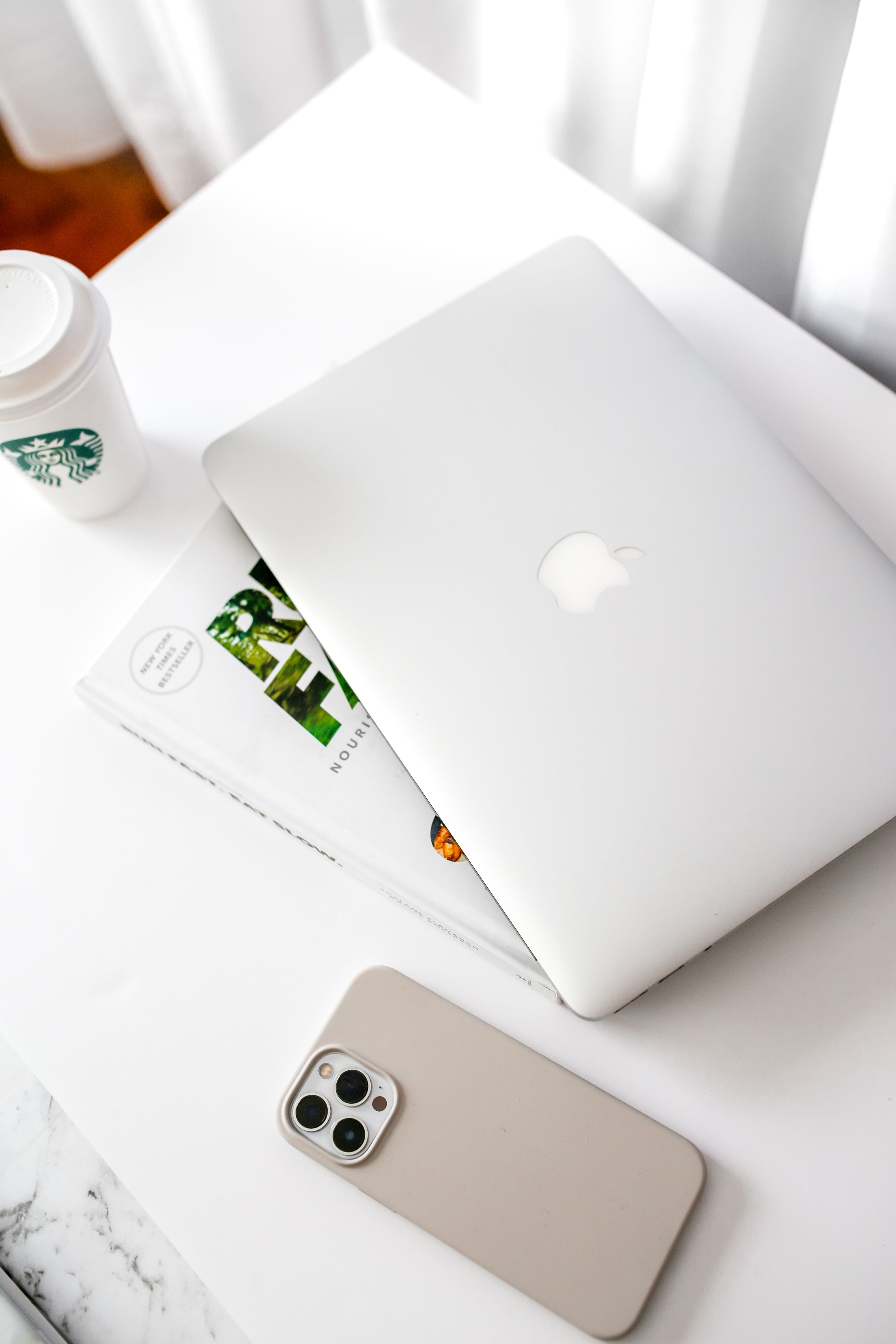 Macbook and Ipad on Desk · Free Stock Photo