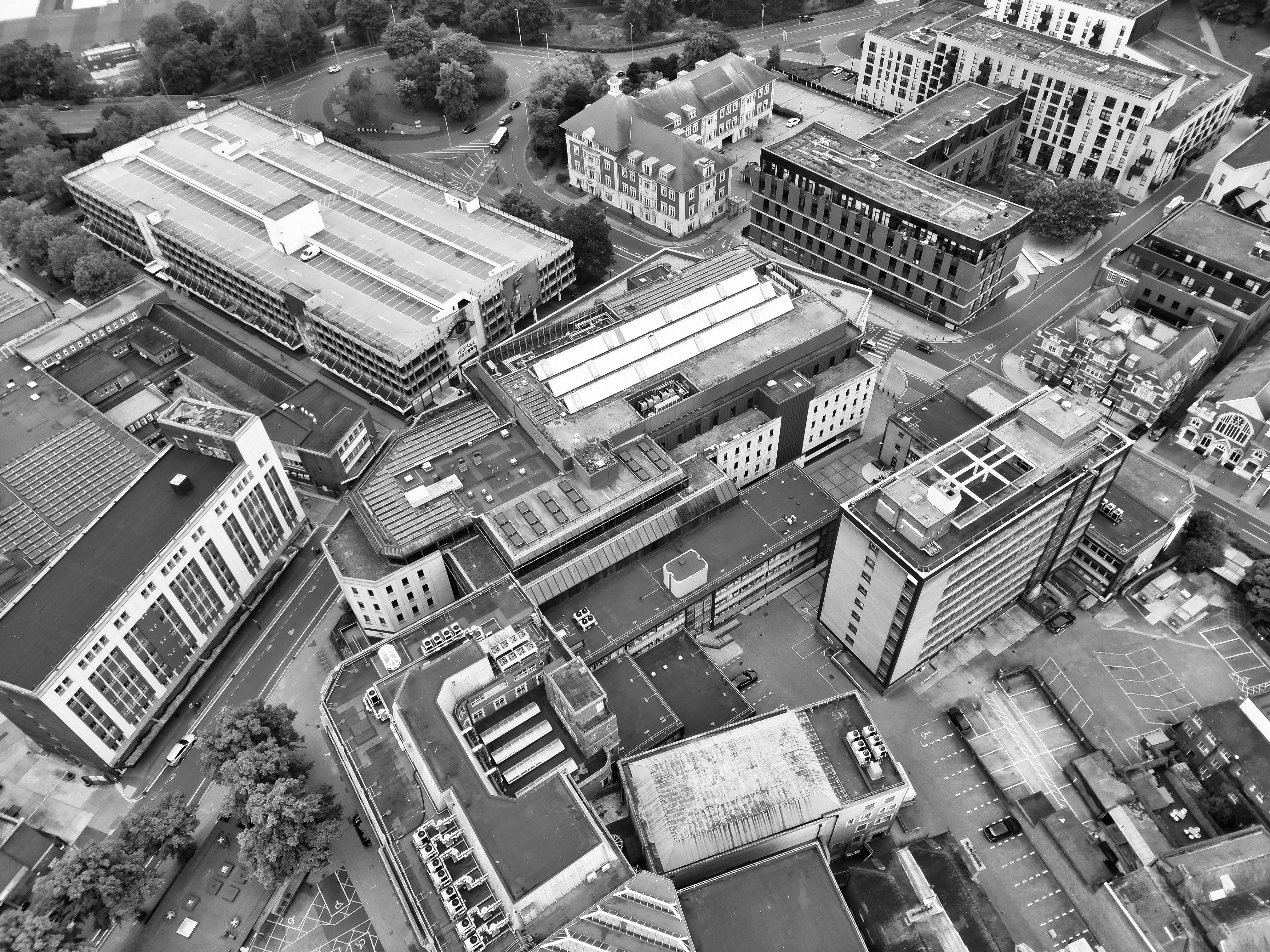 Aerial View of Chelmsford Urban Landscape · Free Stock Photo