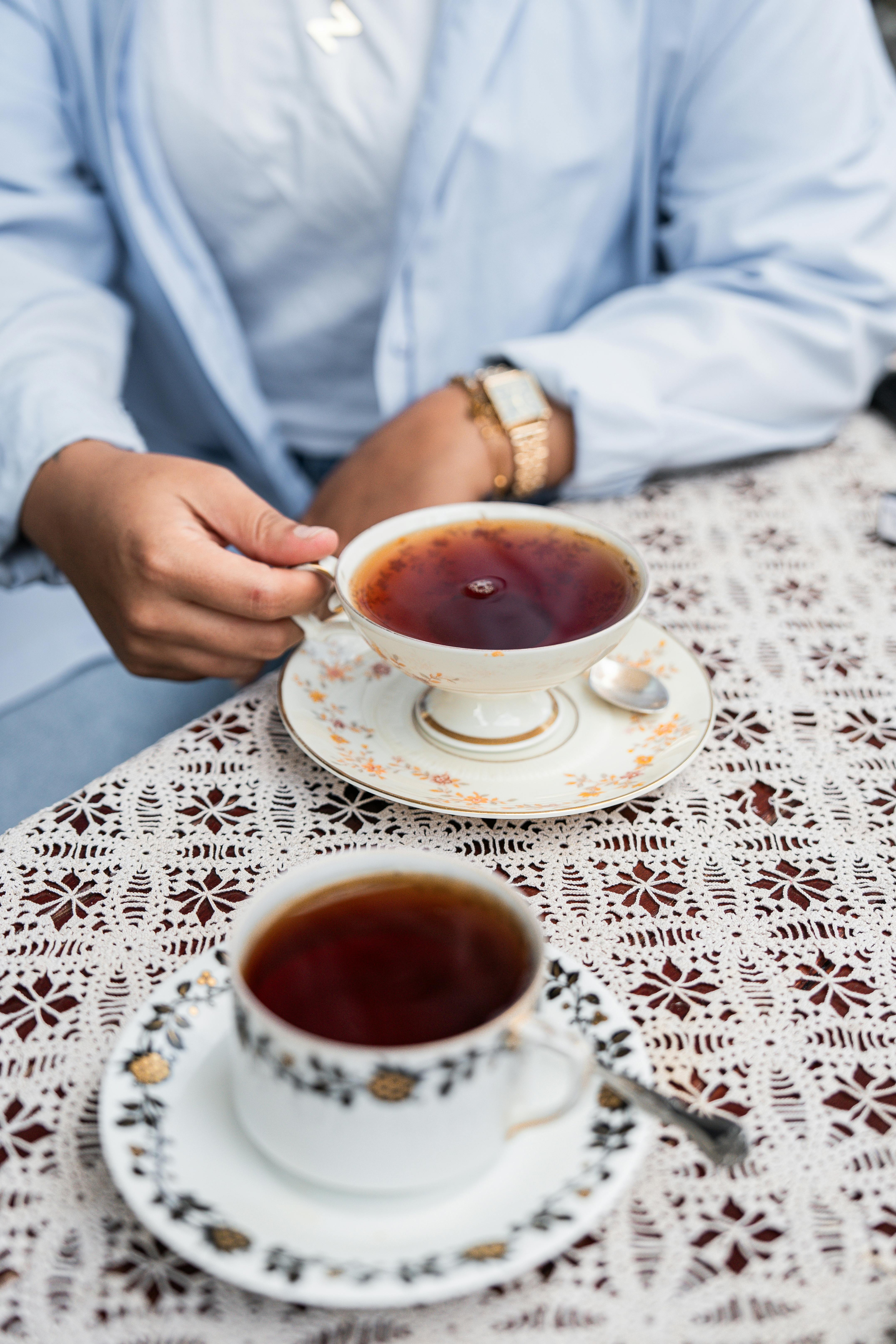 Enjoying Traditional Turkish Tea in Istanbul · Free Stock Photo