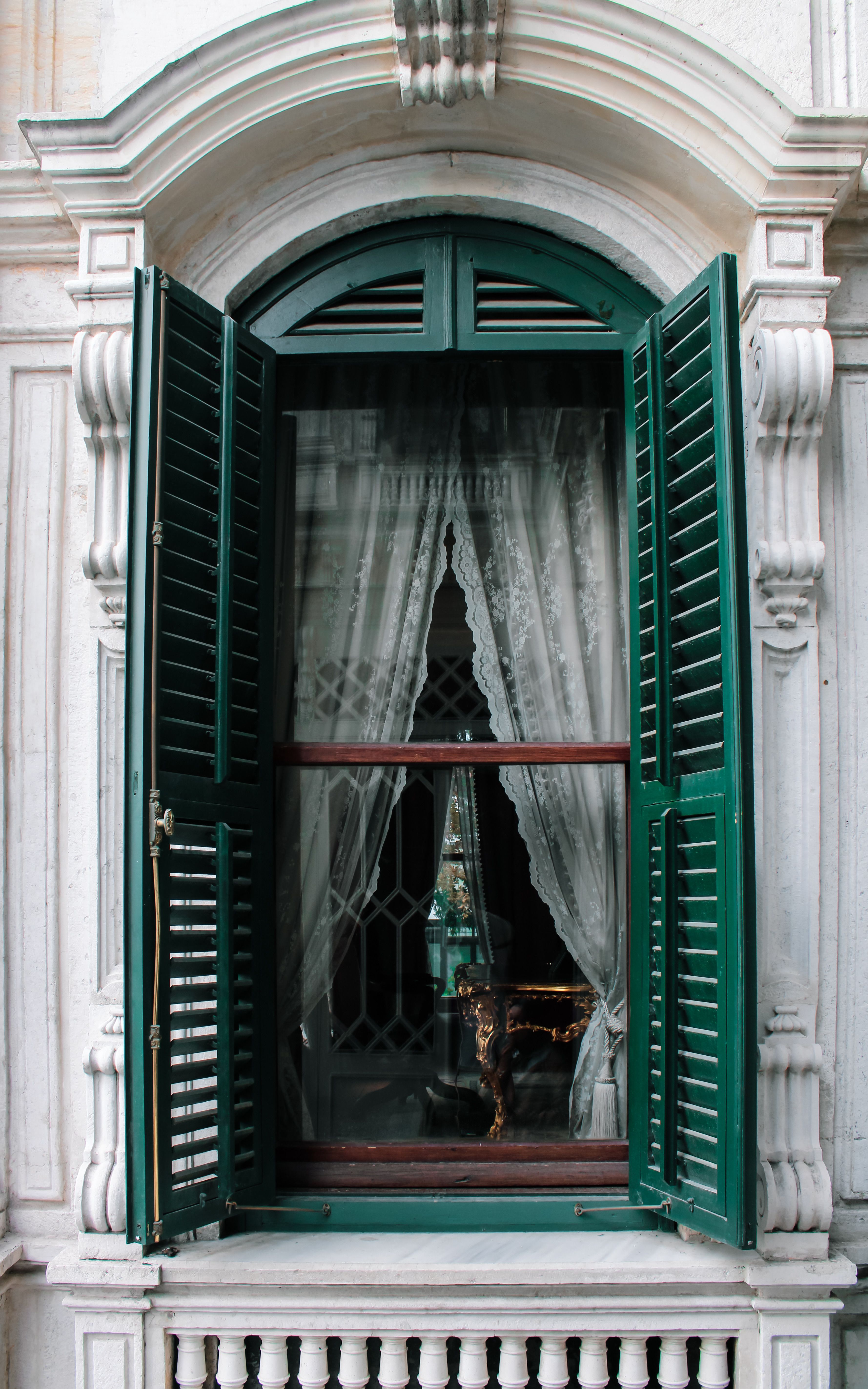 Ornate 19th Century Window in Istanbul · Free Stock Photo