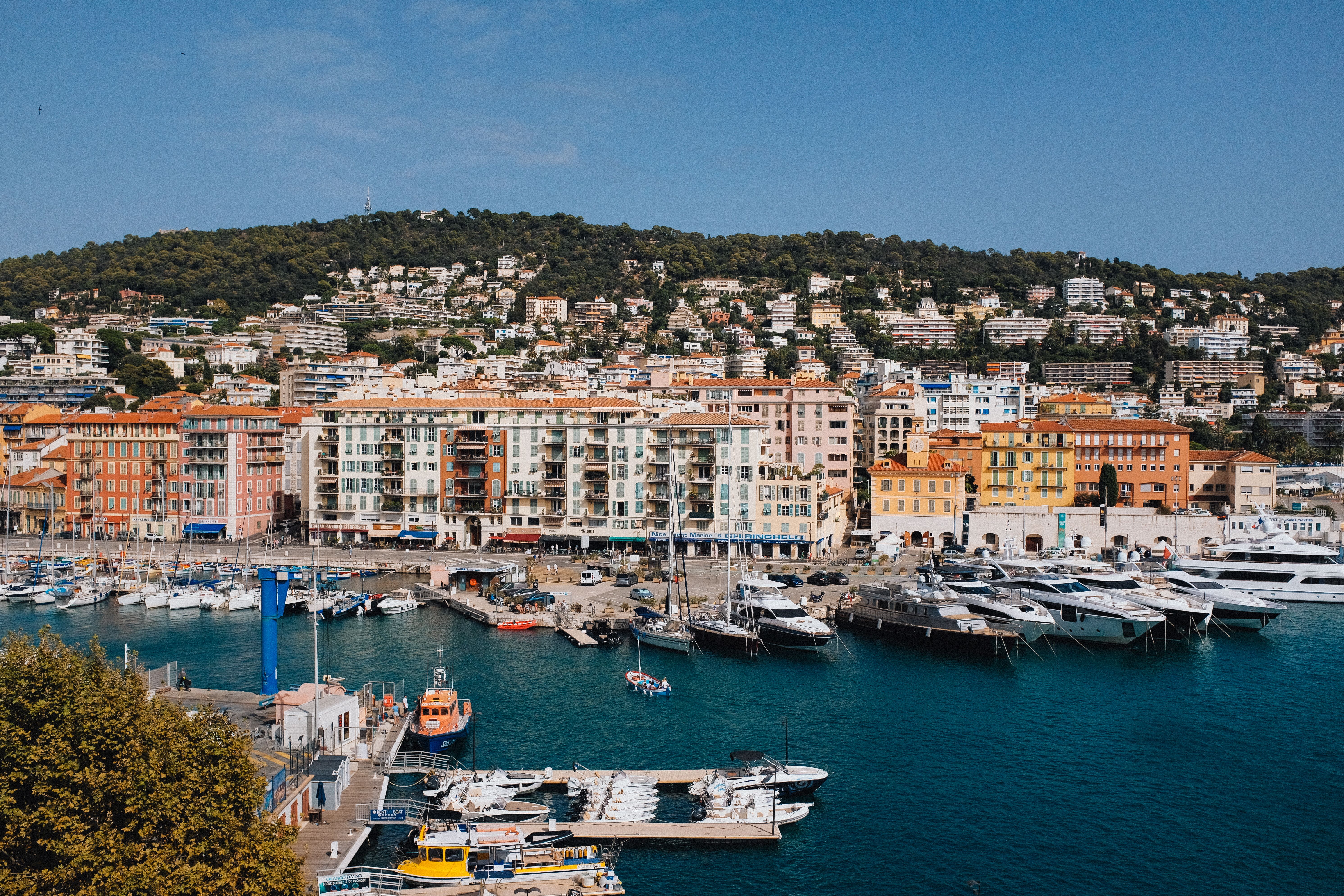 Scenic View of Cannes Port on a Sunny Day · Free Stock Photo