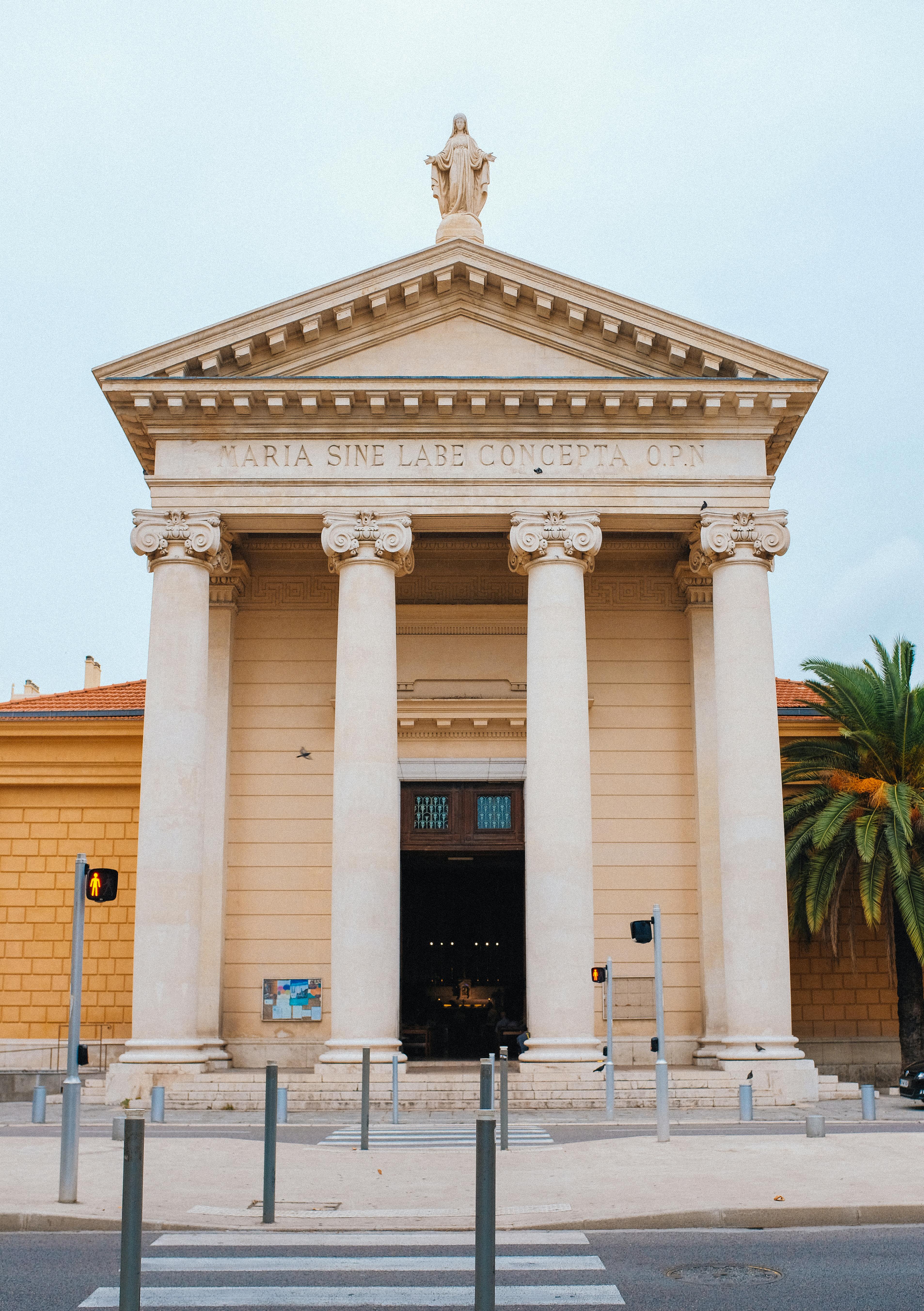 Classical Architecture of a Historical Church Exterior · Free Stock Photo