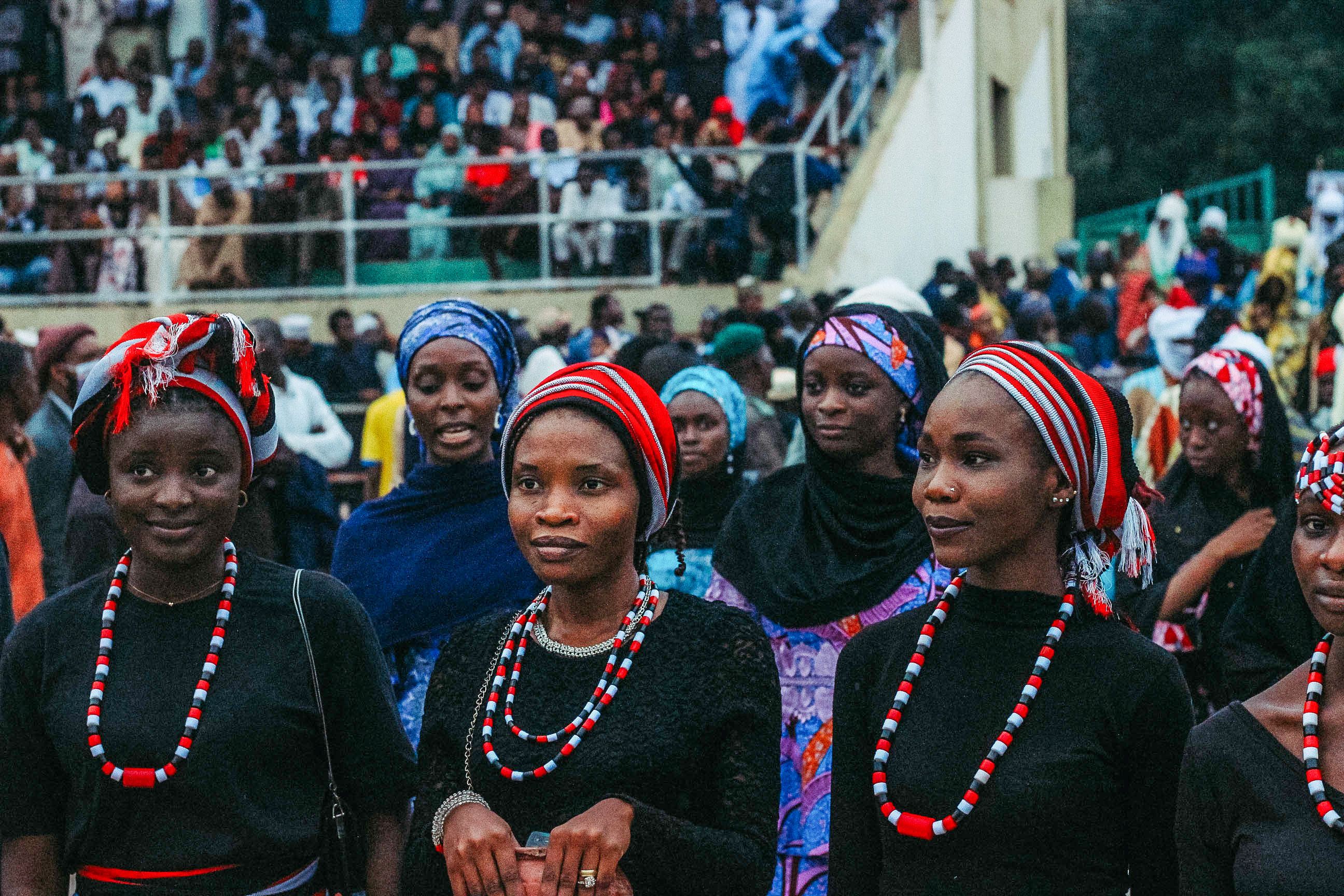 Traditional Attire at African Cultural Festival · Free Stock Photo