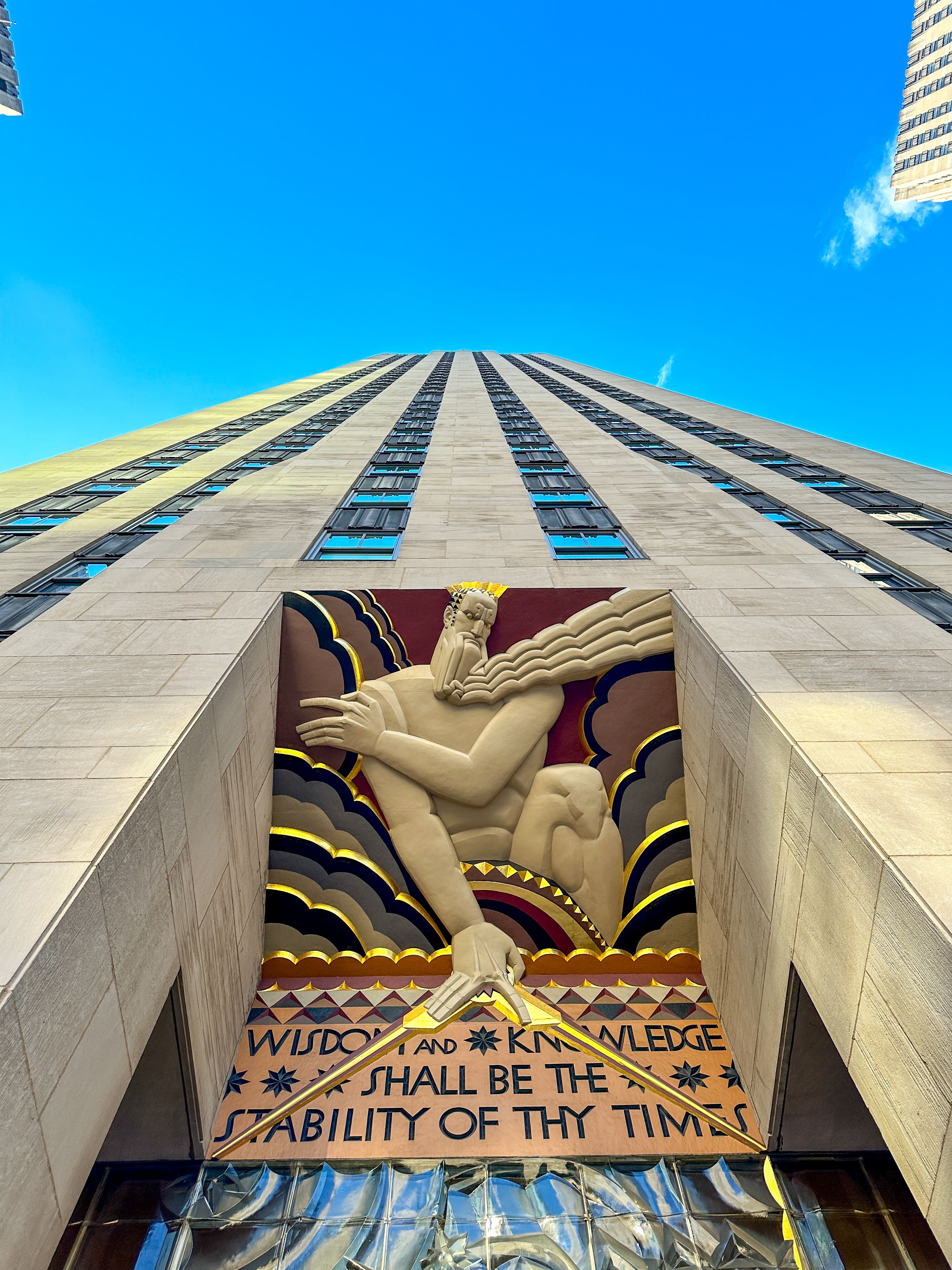 Rockefeller Center Art Deco Architecture in NYC · Free Stock Photo