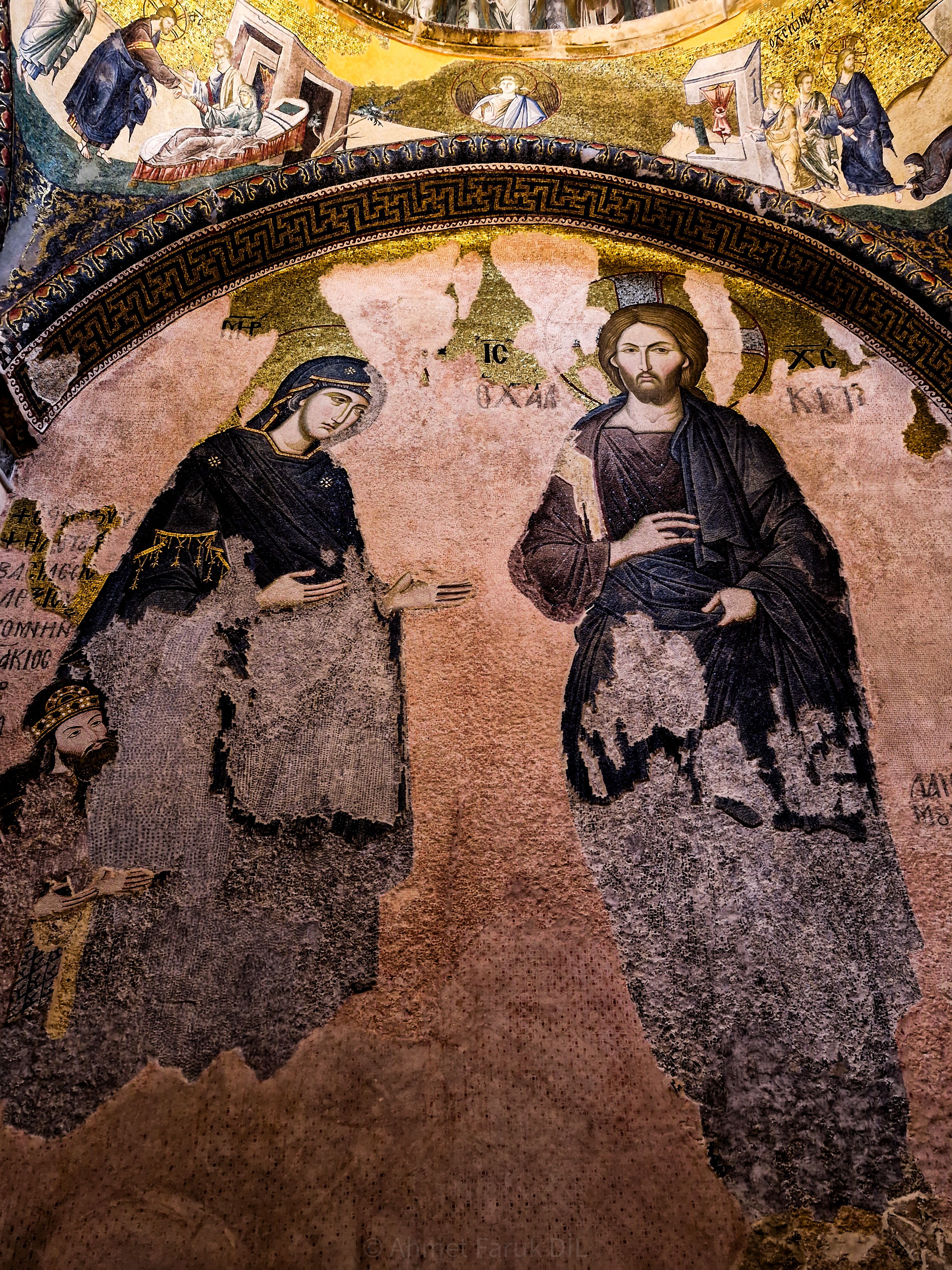 Ancient Byzantine Mosaic Artwork in Detail · Free Stock Photo