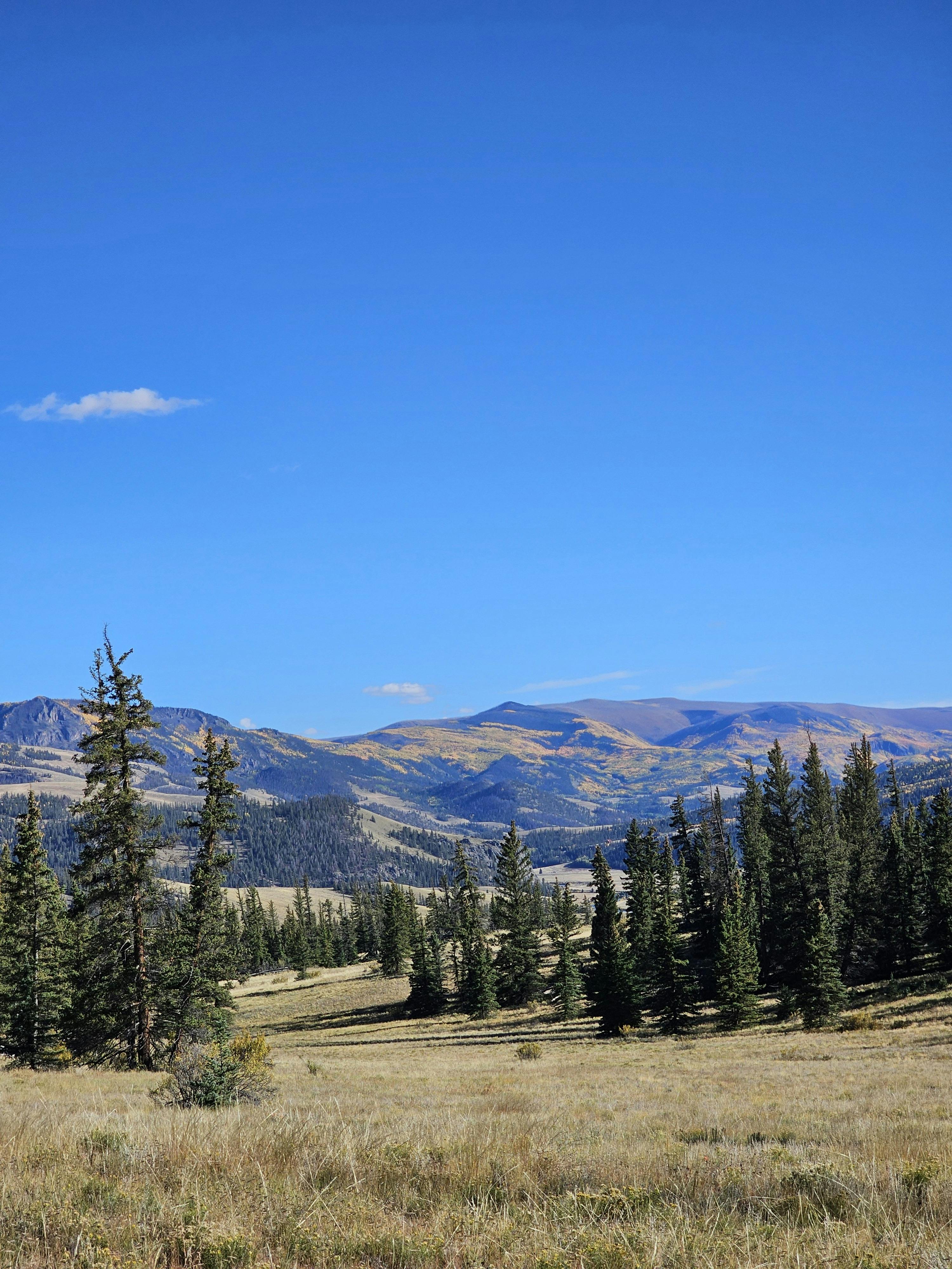 Scenic Colorado Mountain Range Landscape · Free Stock Photo