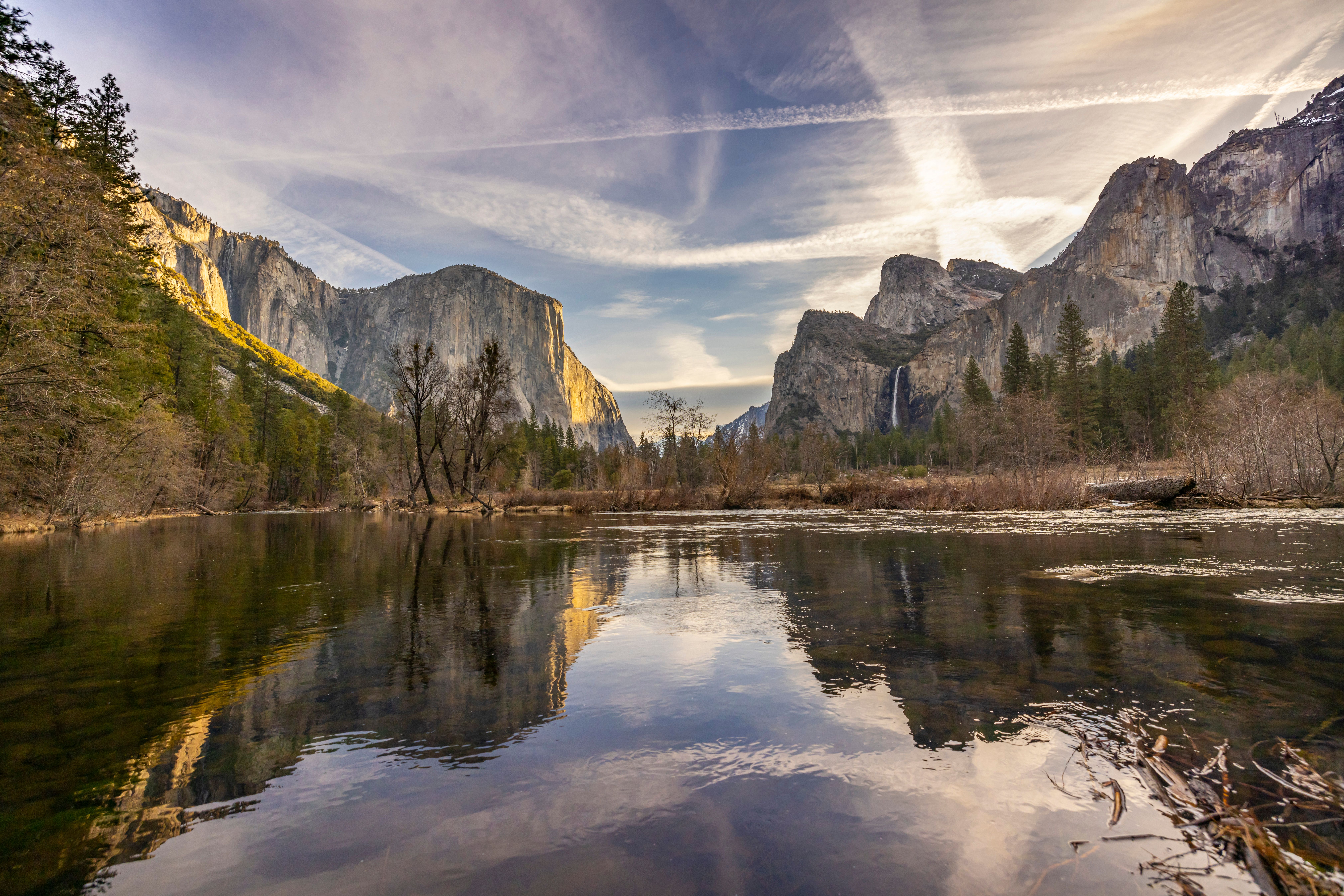 Serene View of Yosemite National Park's Majestic Landscape · Free Stock ...