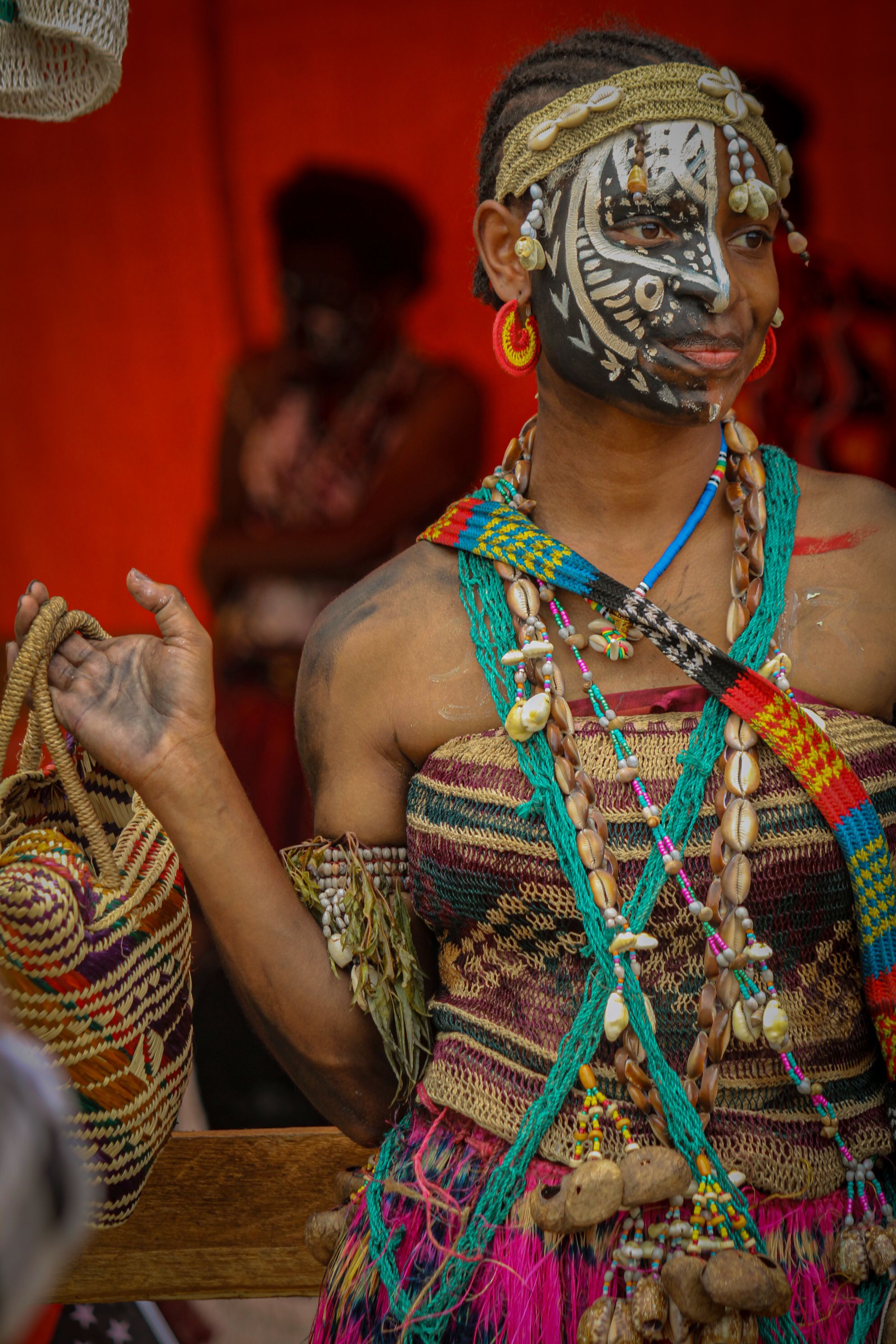 Person Wearing Traditional Mask Dancing · Free Stock Photo