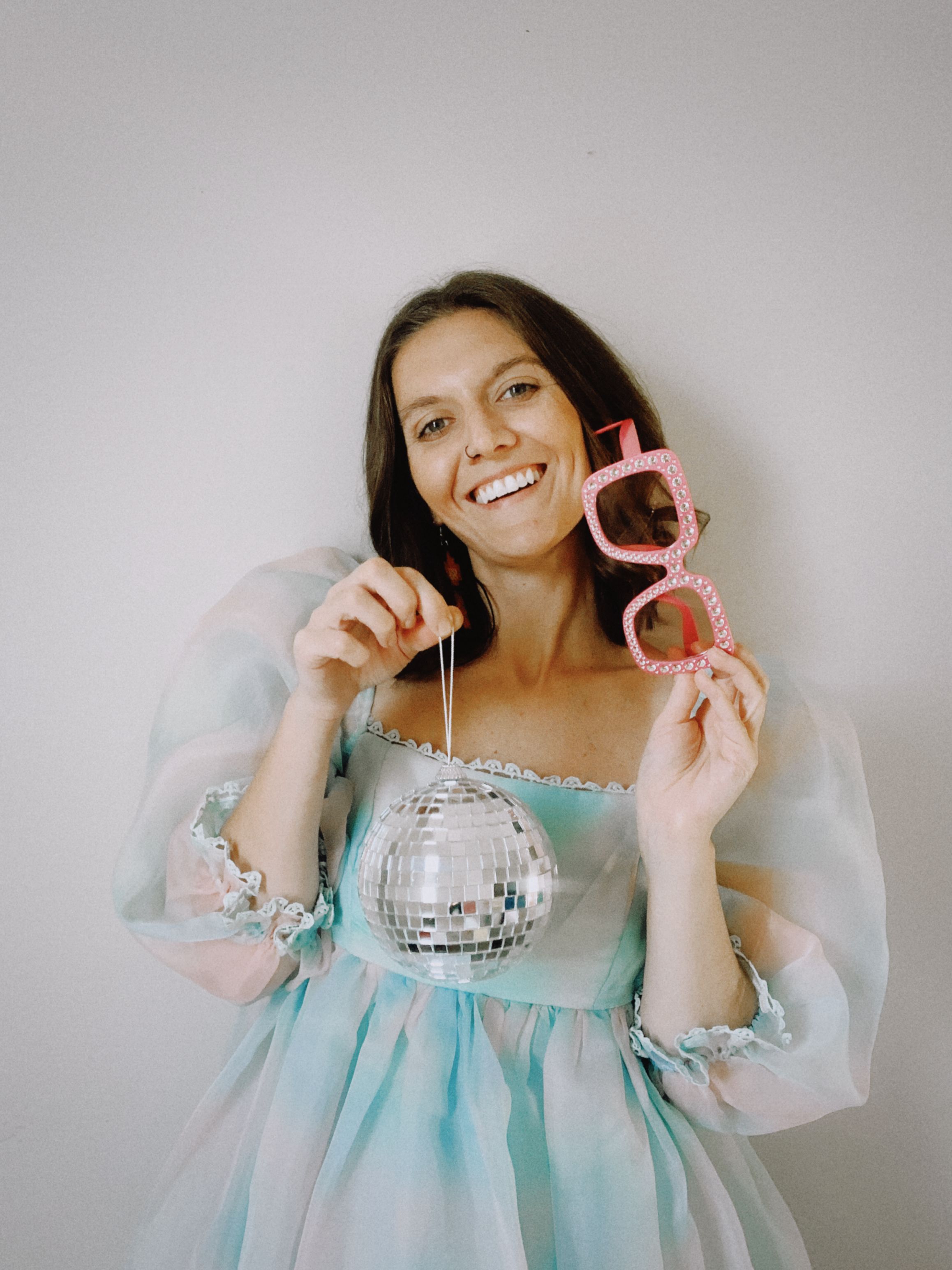 Candy in Disco Ball · Free Stock Photo